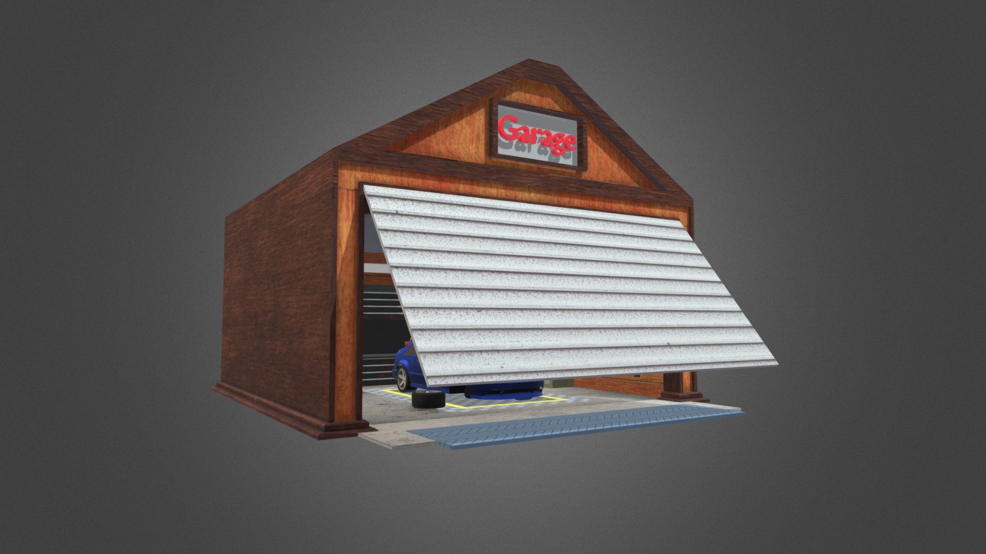Garage - 3D model by zaidi40621 (@xaidi40621) [358e348] - Sketchfab