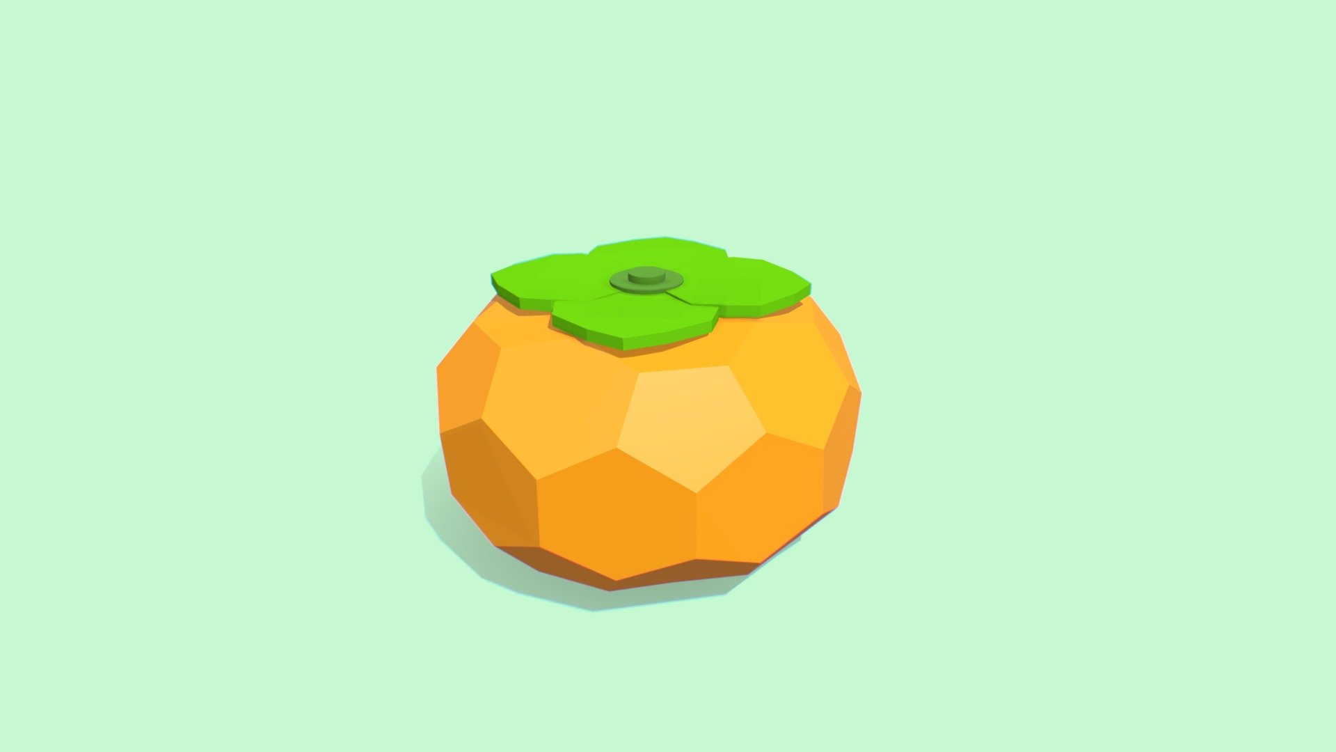 persimmon - 3D model by coral_persimmon [358ed54] - Sketchfab