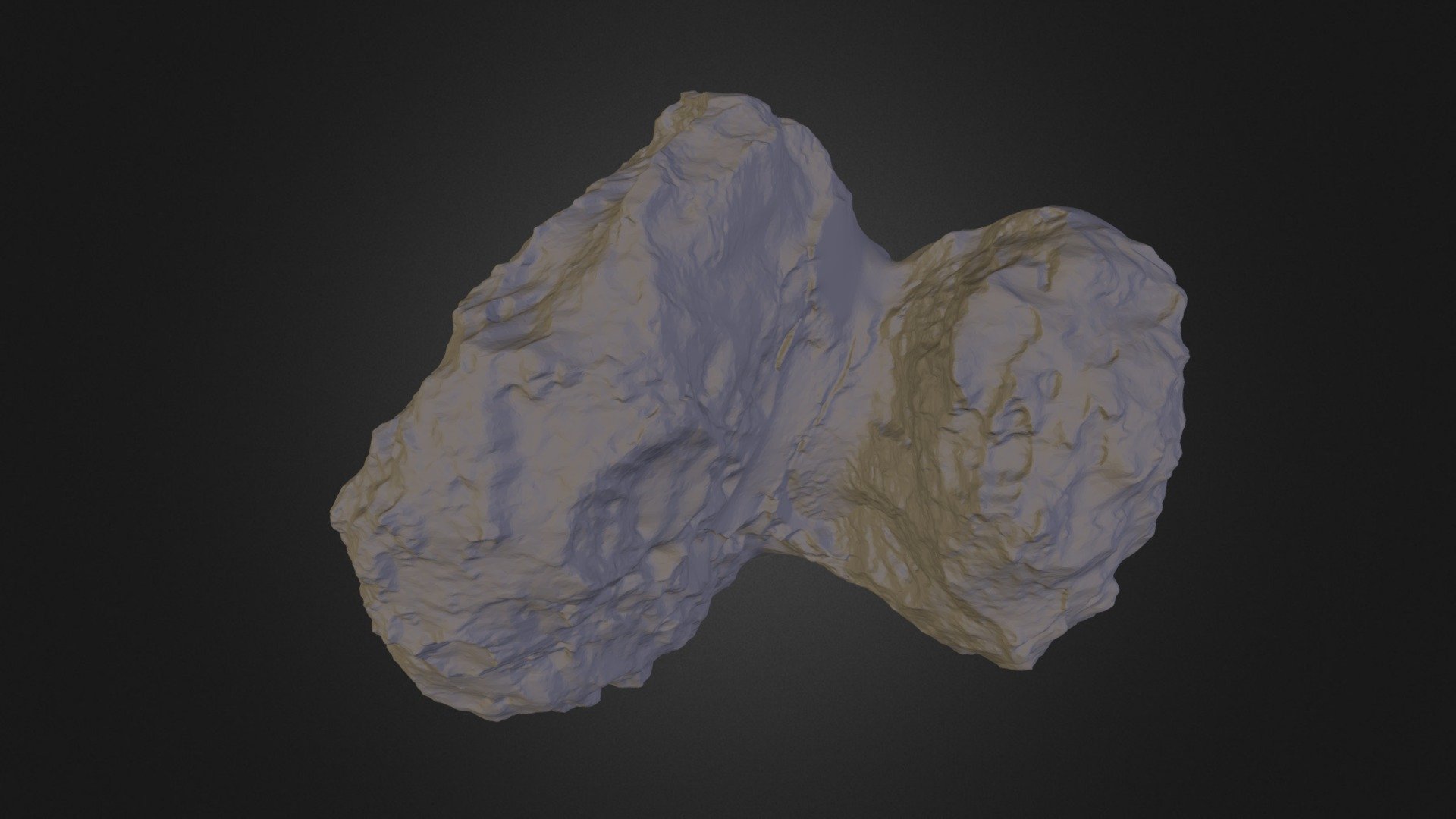 Shape Model #67P - 3D model by calin [358f6b0] - Sketchfab