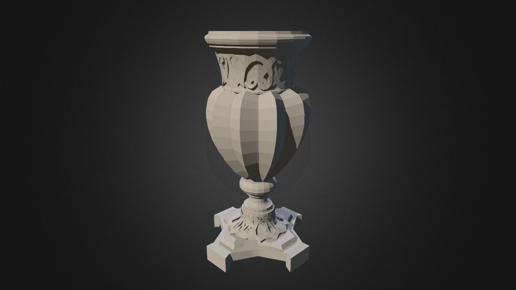Urn - 3D model by sammydstudio [358fb3a] - Sketchfab