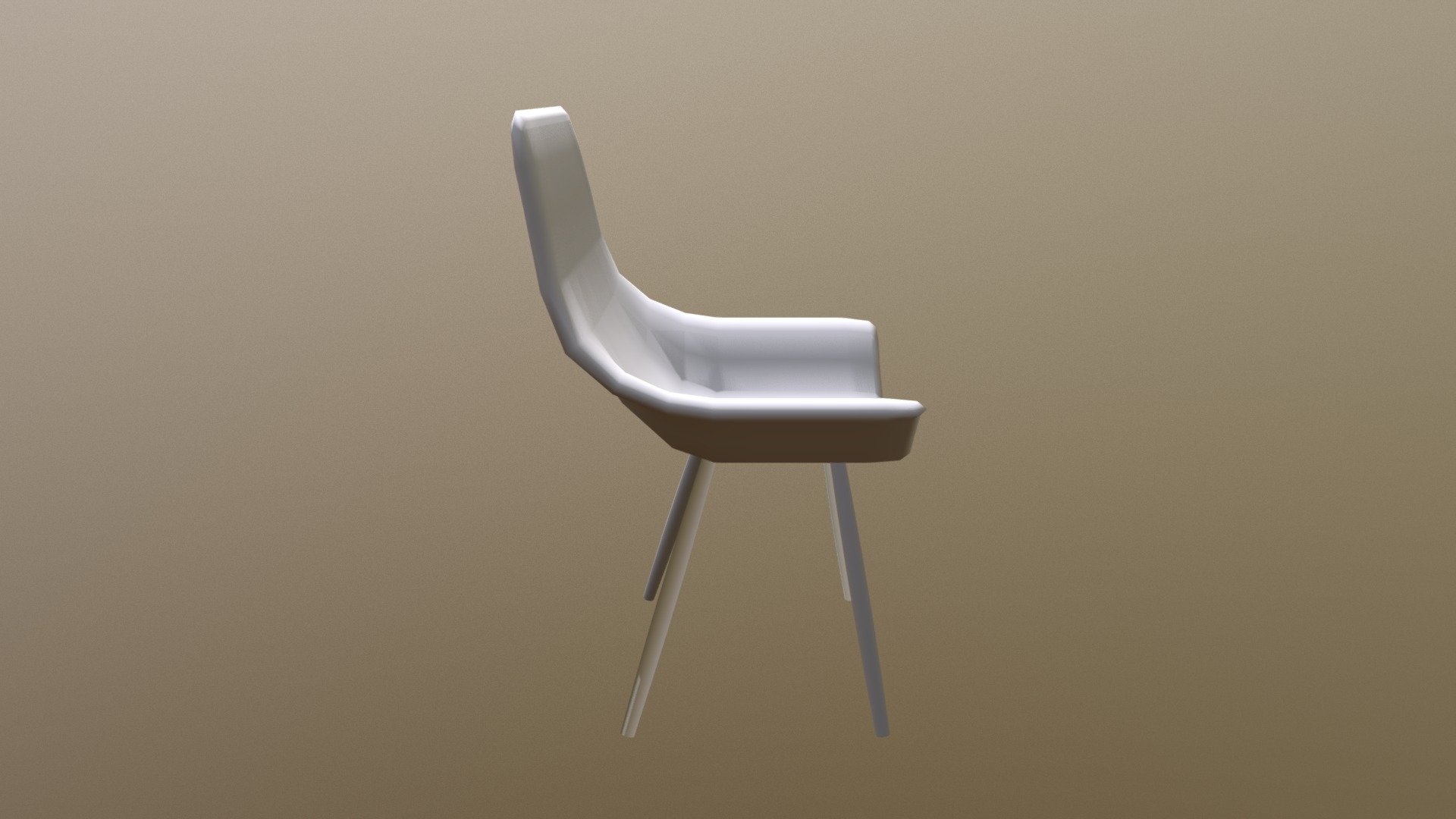 Chair Molded - 3D model by camscott [358fb6e] - Sketchfab