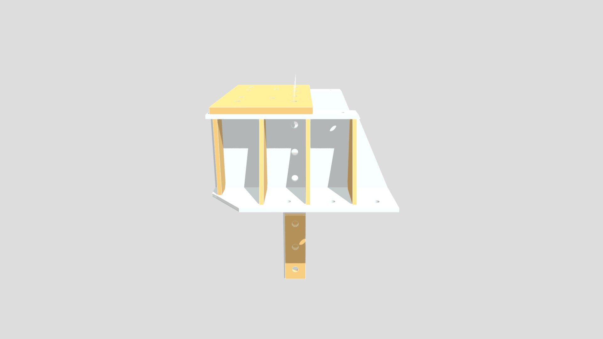 support frame - 3D model by ksa2020 / Dezine 2020 (@ksa2020) [358fe05 ...