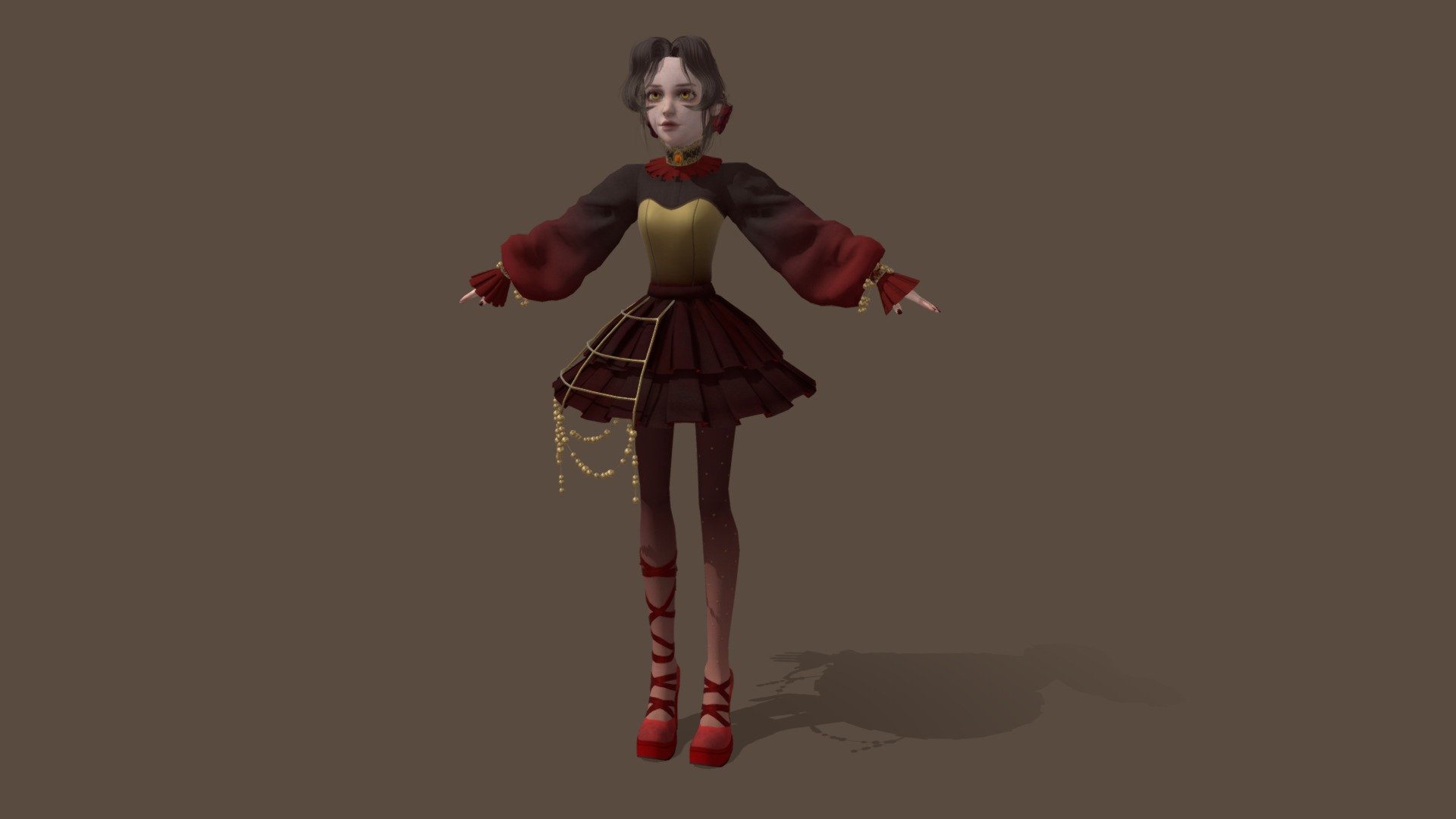 female character Allison - Download Free 3D model by dafna290 [3590091 ...