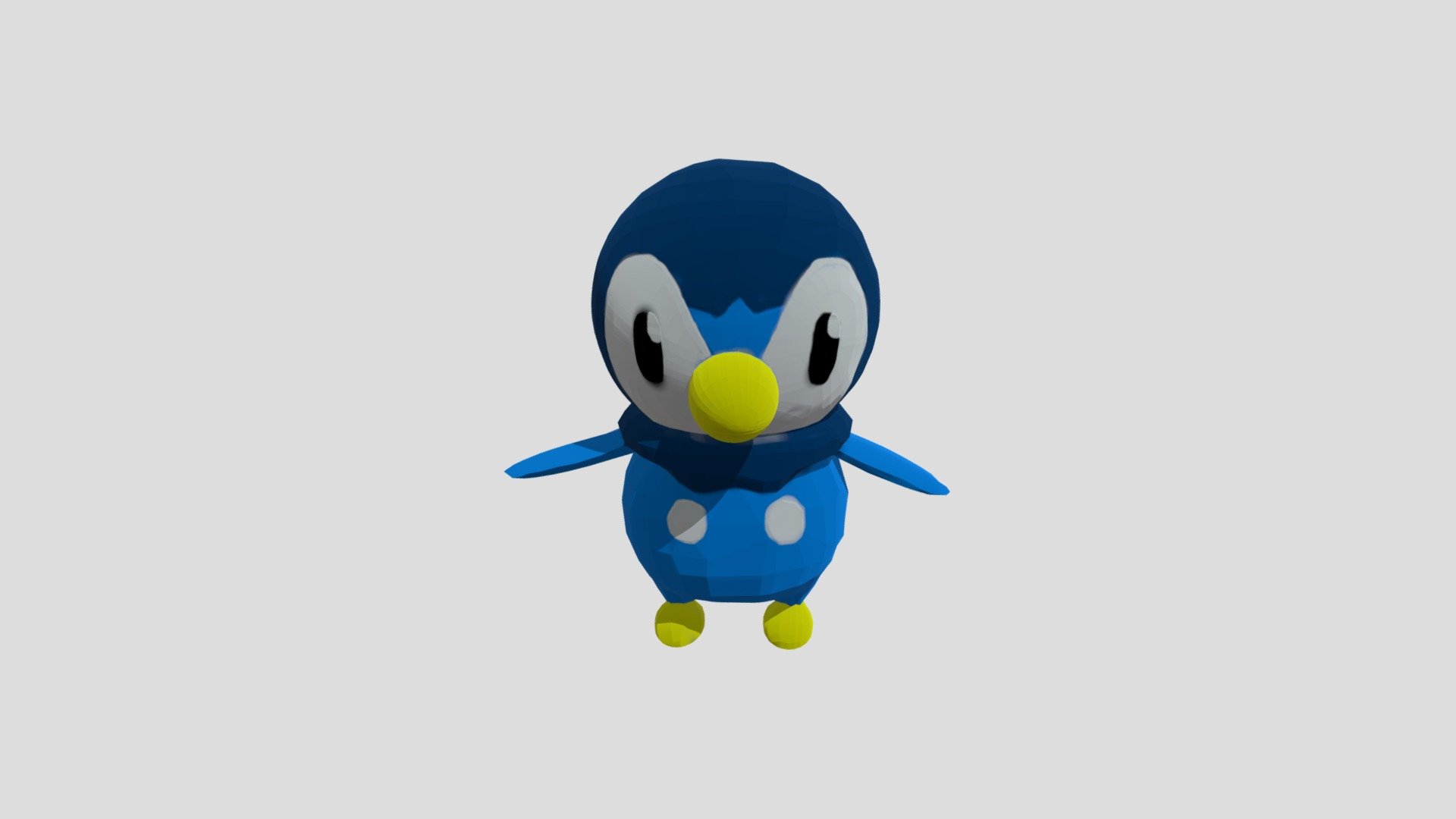 Piplup - 3D model by Alba.Esp [3591216] - Sketchfab