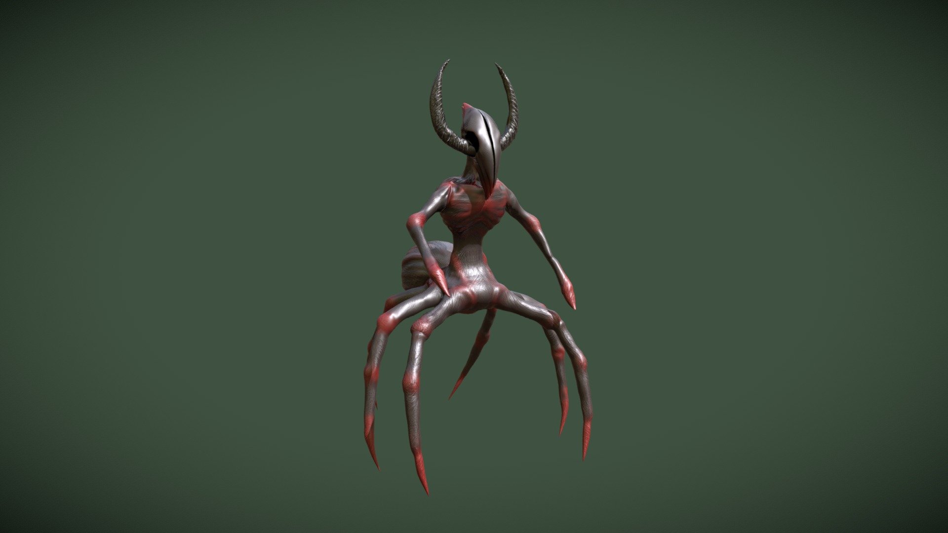 Spider Demon - 3D model by Chip_3012 (@fmisaki803) [35914a9] - Sketchfab
