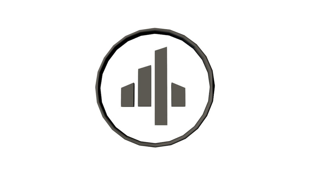 Code Four: Logo - 3D model by Alex (@codefour) [35918a8] - Sketchfab