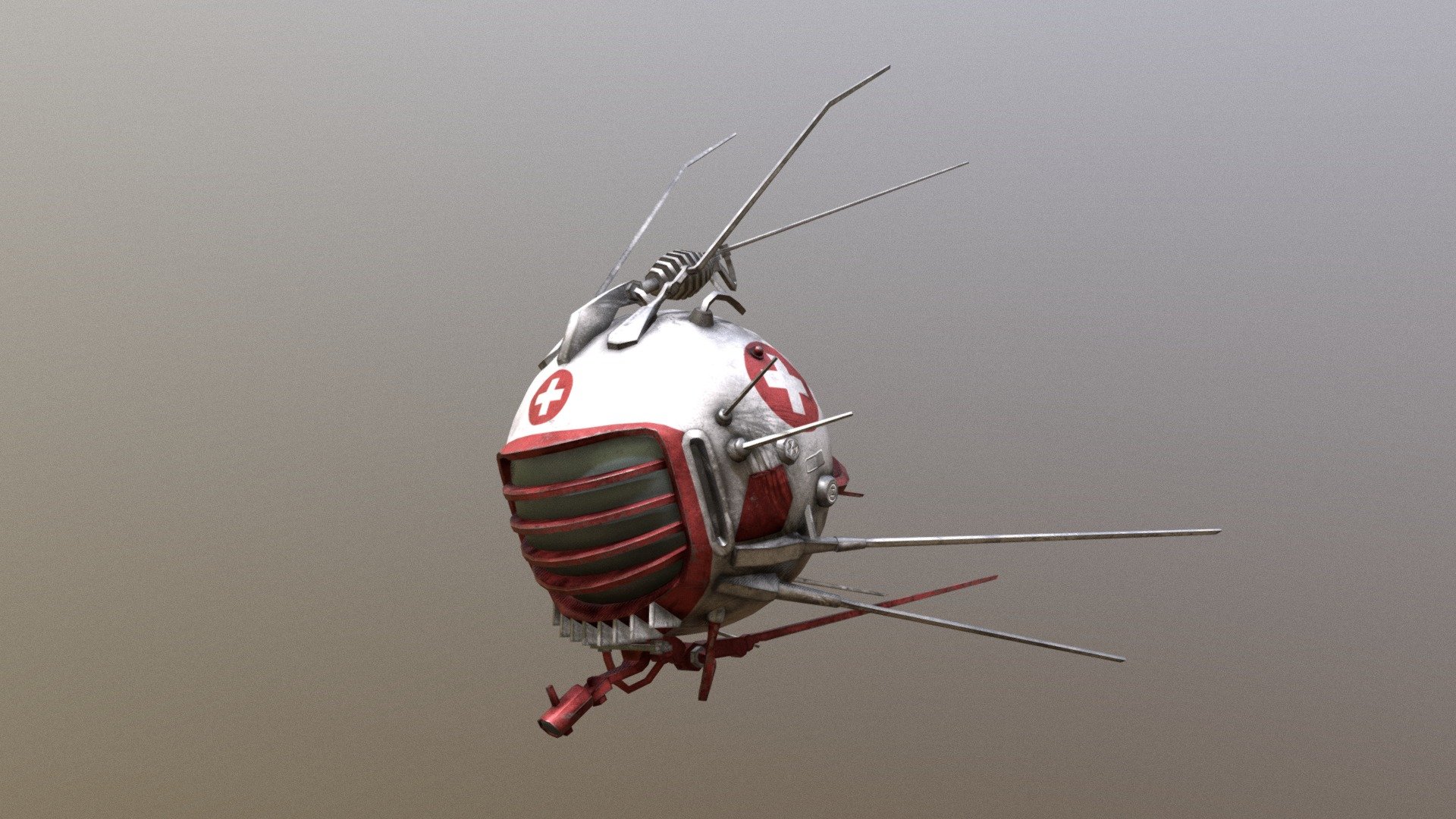 EYEbot - ROBco - Medibot - Buy Royalty Free 3D model by Thomas Binder ...