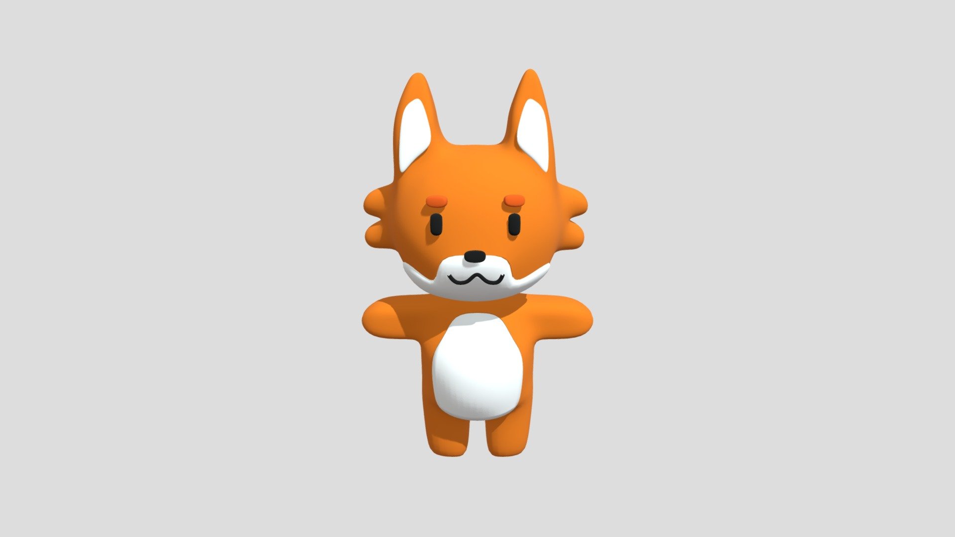 Fox - 3D model by frannvfx [3592649] - Sketchfab