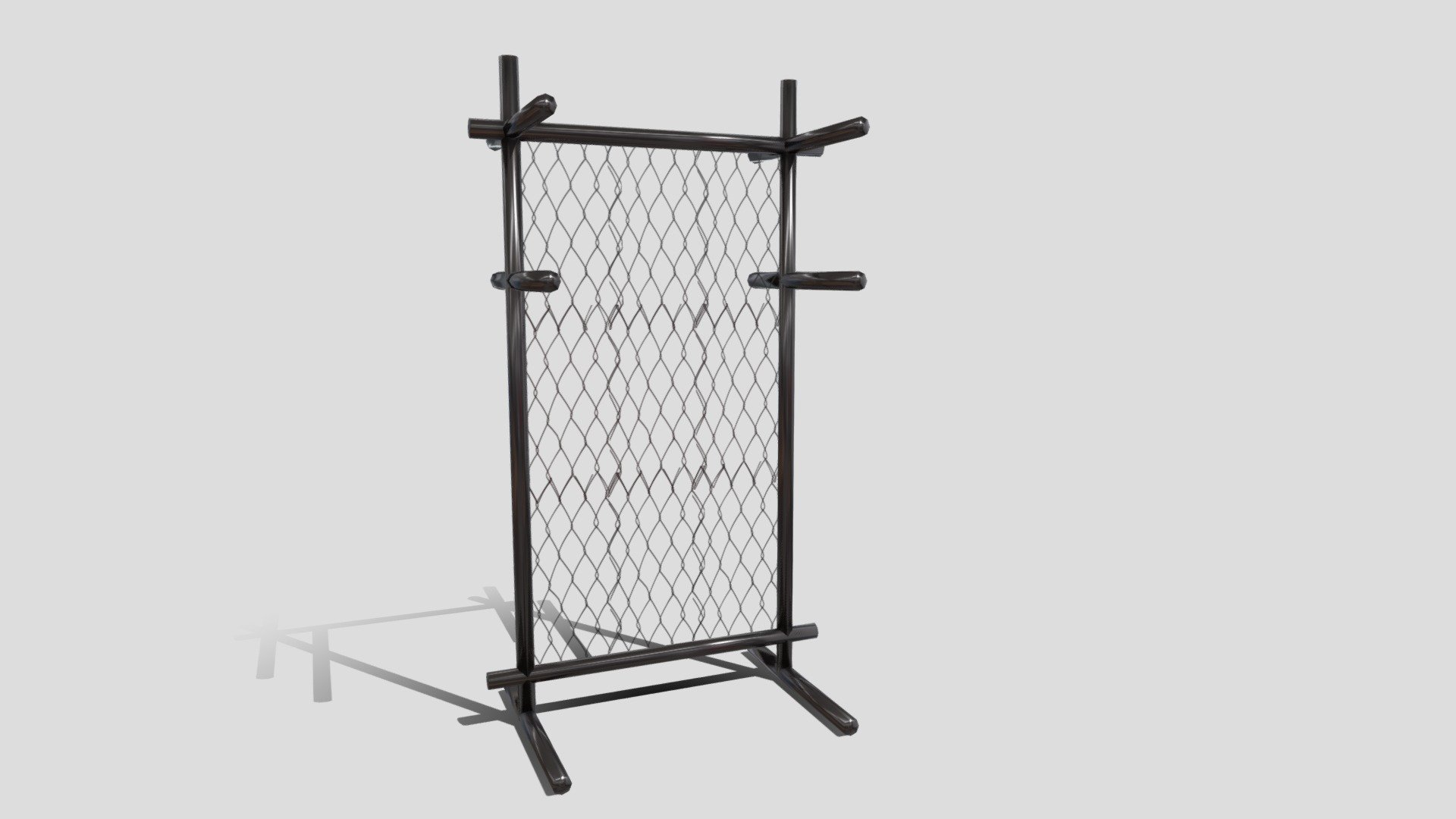 Chain Link Fence_LowPoly - Download Free 3D model by Nofil.Khan ...