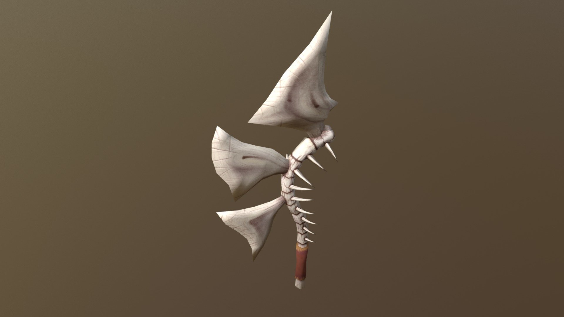 Spine Bone Axe - 3D model by Carlos Xavier da Silveira (@CarlosXavier ...