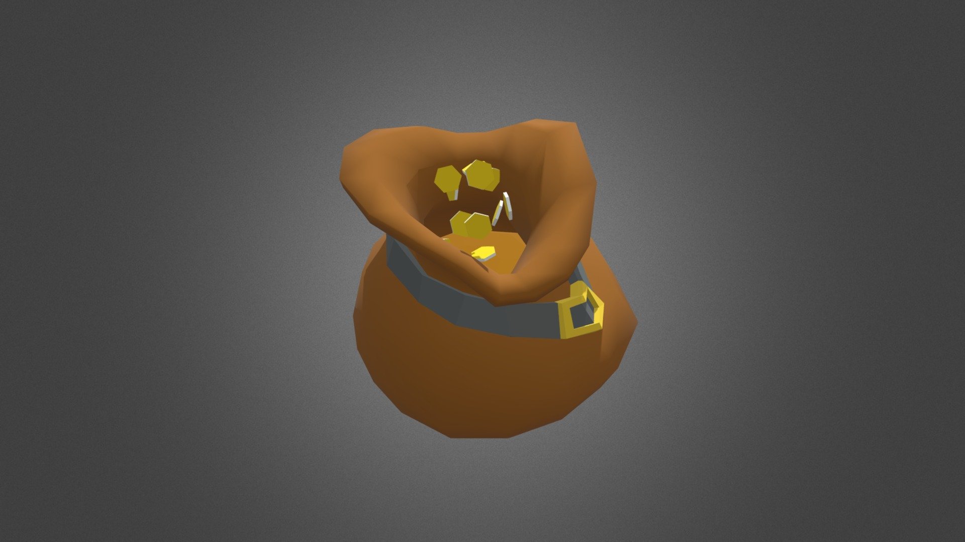 Gold Bag - 3D model by Stealler (@rickcogo) [3595b16] - Sketchfab