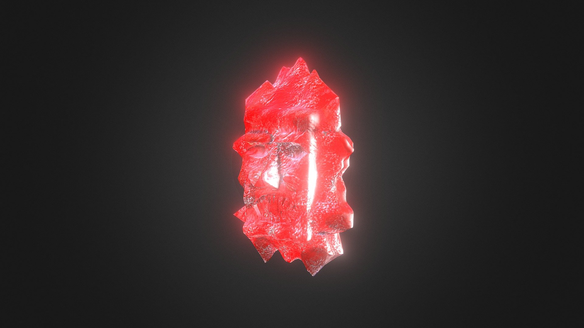 Stylized Red Stone - 3D model by sam.robinson.93 [359657e] - Sketchfab