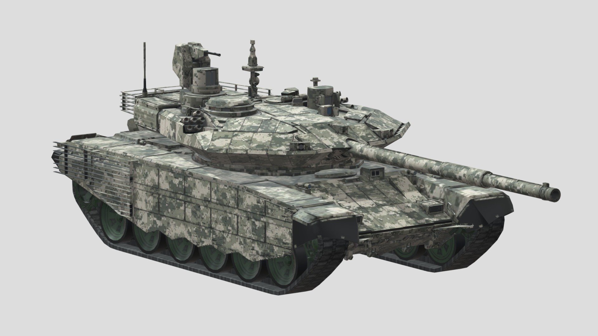 T-90SM Main Battle Tank - Download Free 3D model by Muhamad Mirza Arrafi ...