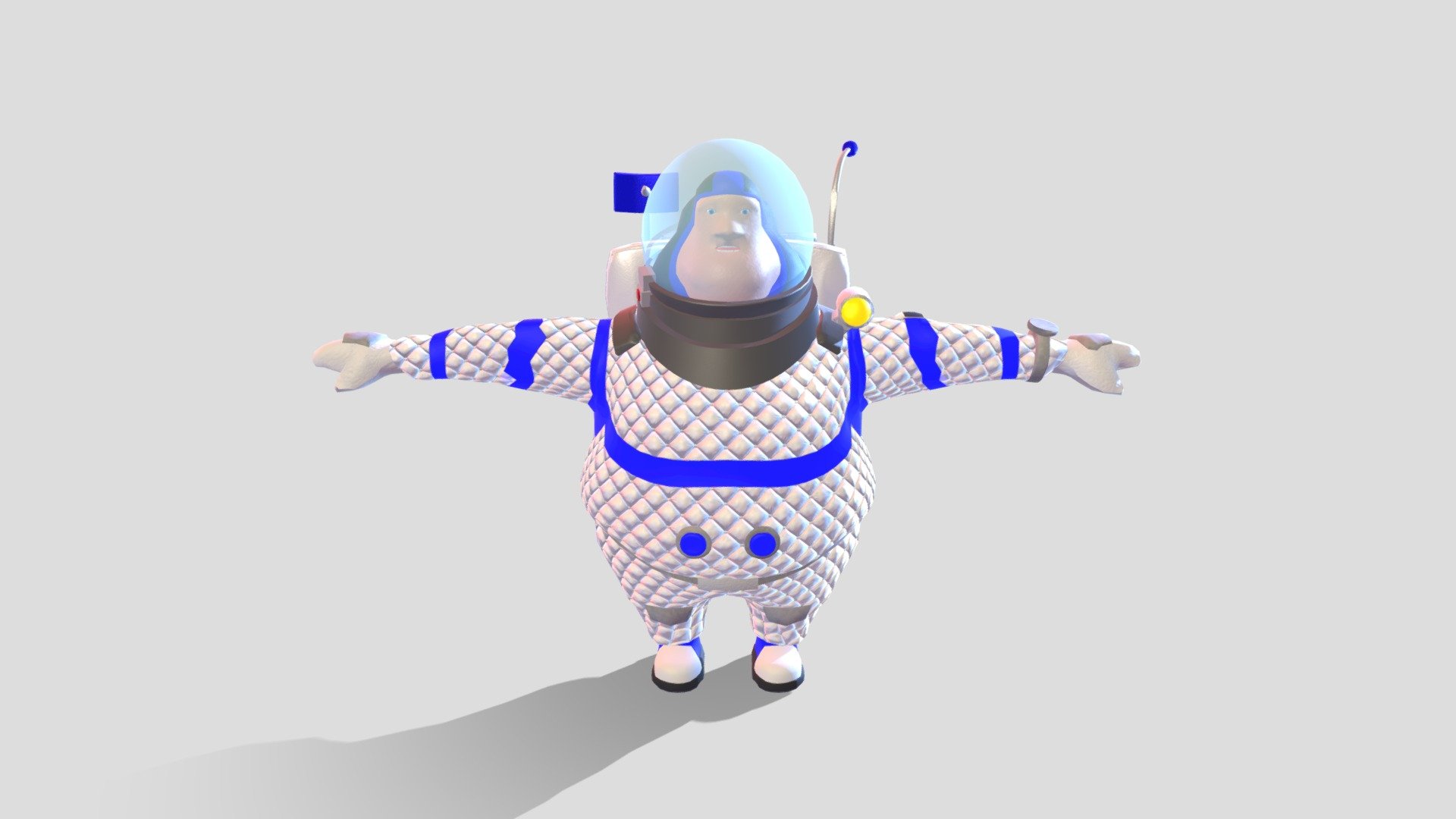 Fat_Astronaute - 3D model by Anthony Mathieu (@kira98demeraude ...