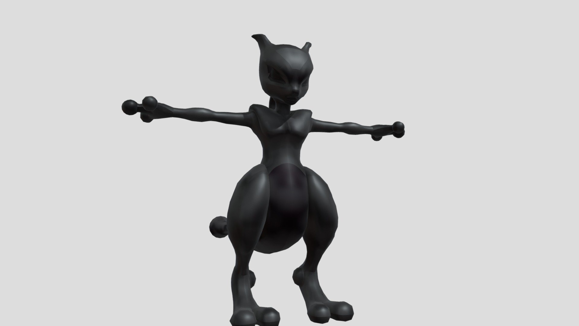 Super Smash Bros Mewtwo - Download Free 3D model by JackTheOhio ...