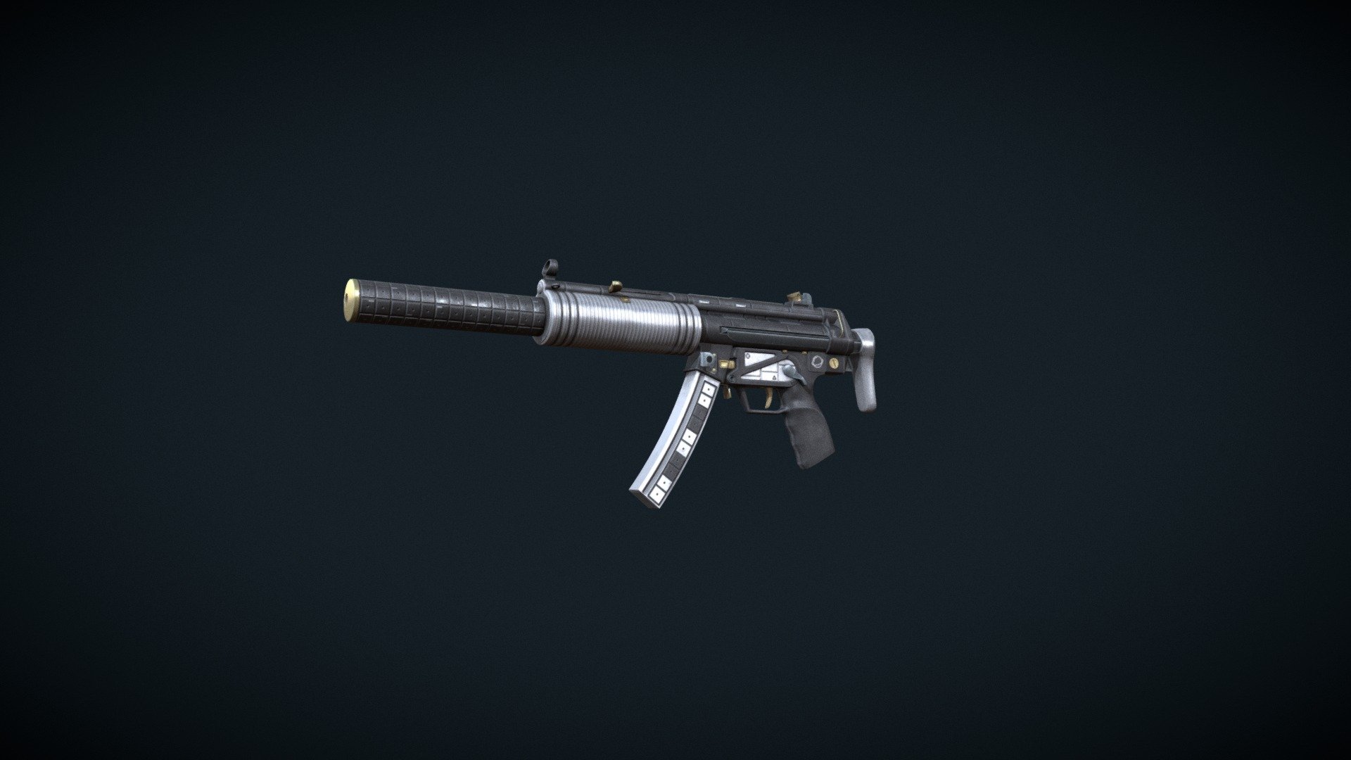 MP5-SD | Testdrive - 3D model by Hybra (@dragonx1196) [3598f7c] - Sketchfab