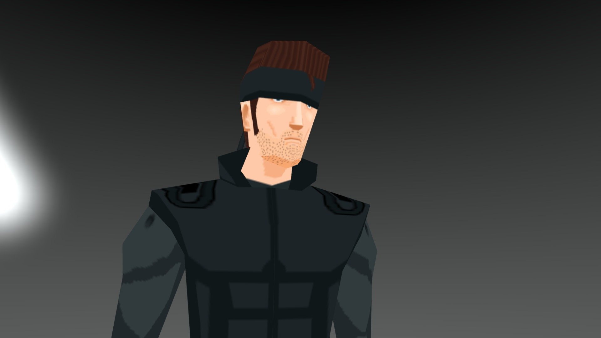 Solid Snake low poly 8 bit - Buy Royalty Free 3D model by maxi.ariani ...