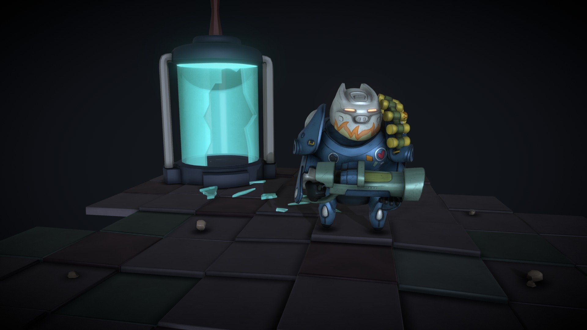 Pig Soldier - 3D model by BrookesBen [359da6b] - Sketchfab