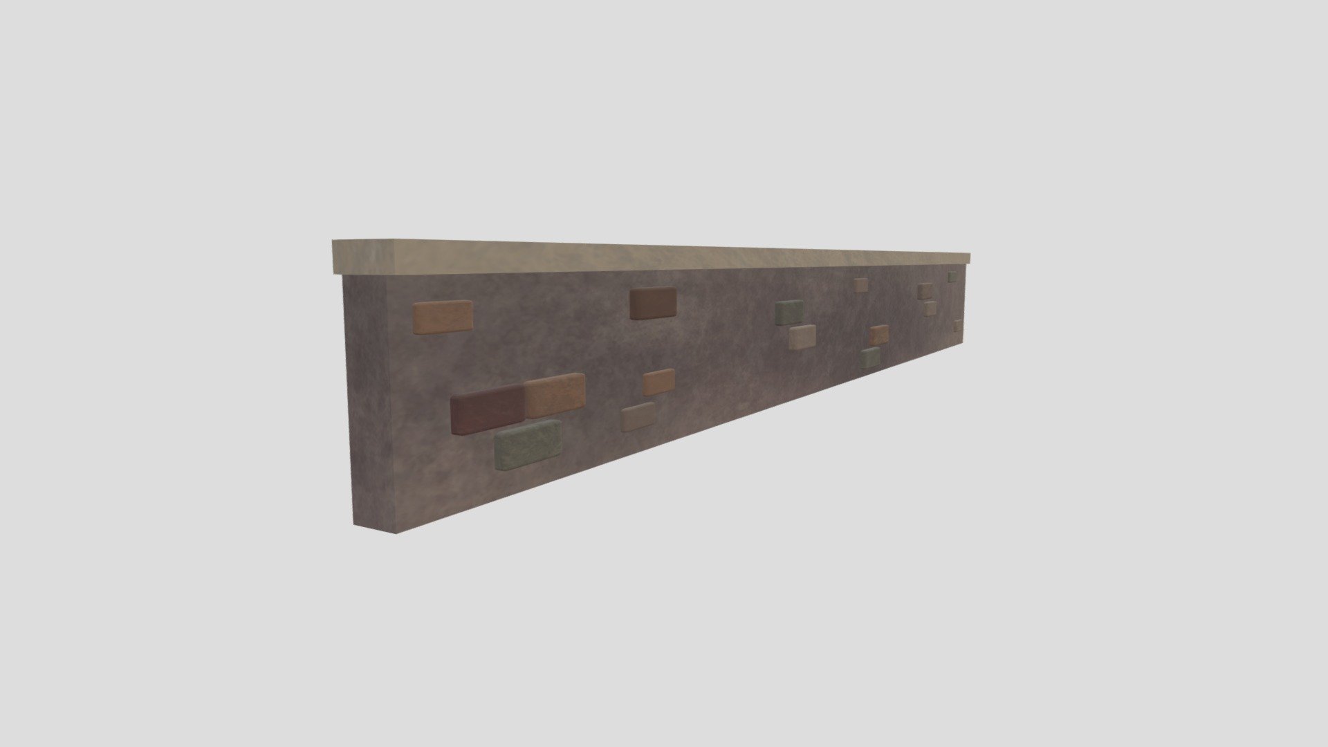Stone Wall - Download Free 3D model by jakerc10 [359de82] - Sketchfab
