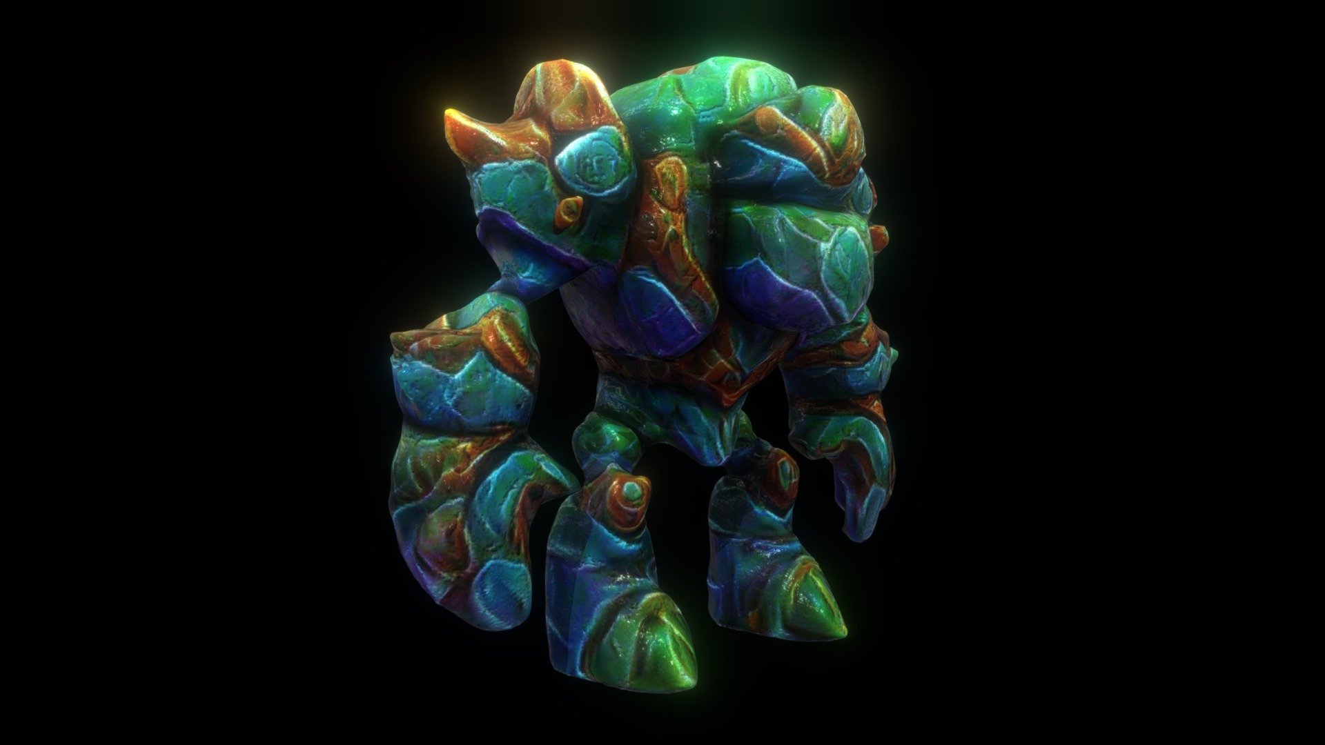 GAME CHARACTERS_NO 3 - Download Free 3D model by Game station lowpoly ...