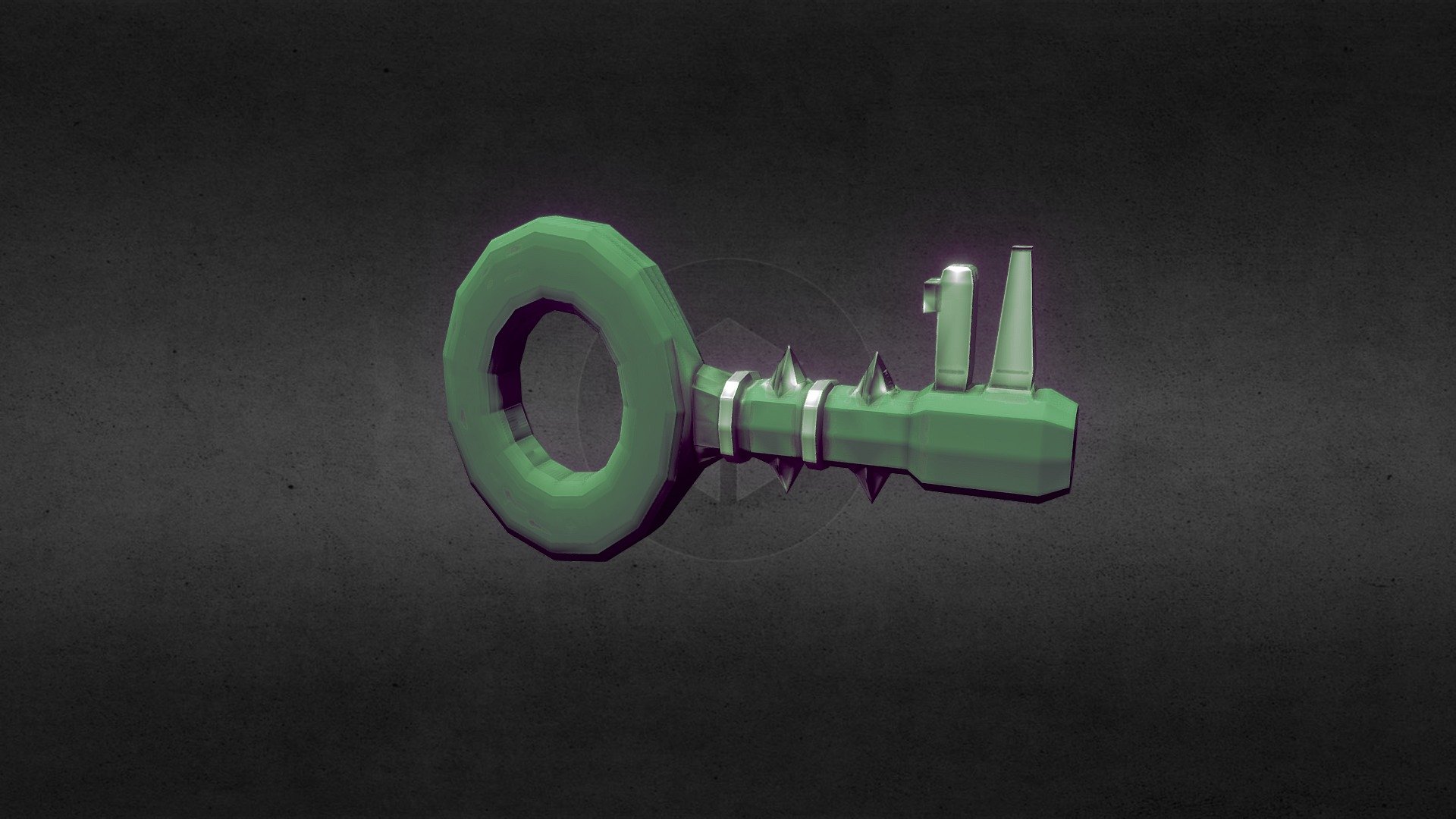 Stylized Small Dungeon Key - 3D model by MiaFayeMystic (@mia.a.beecham ...