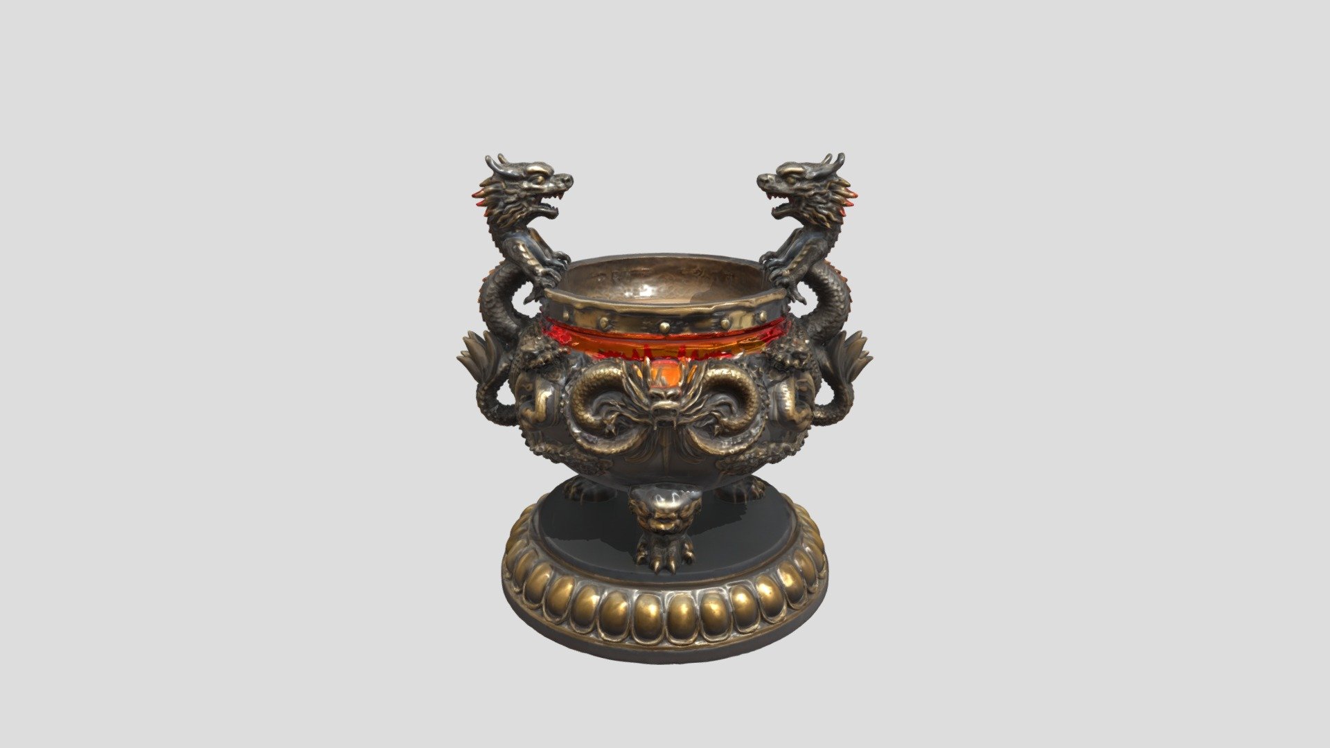 Dragon Incense Burner - Download Free 3D model by owenoxz [35a2474 ...