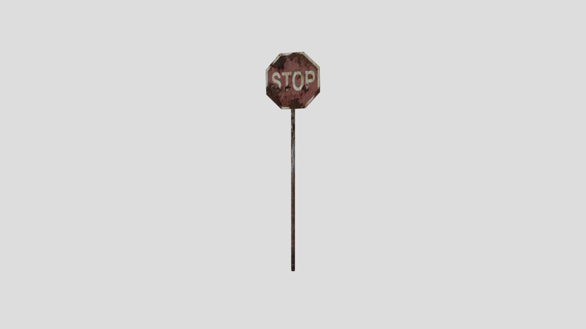 Roadsign Rust - Download Free 3D model by sludud [35a2a46] - Sketchfab