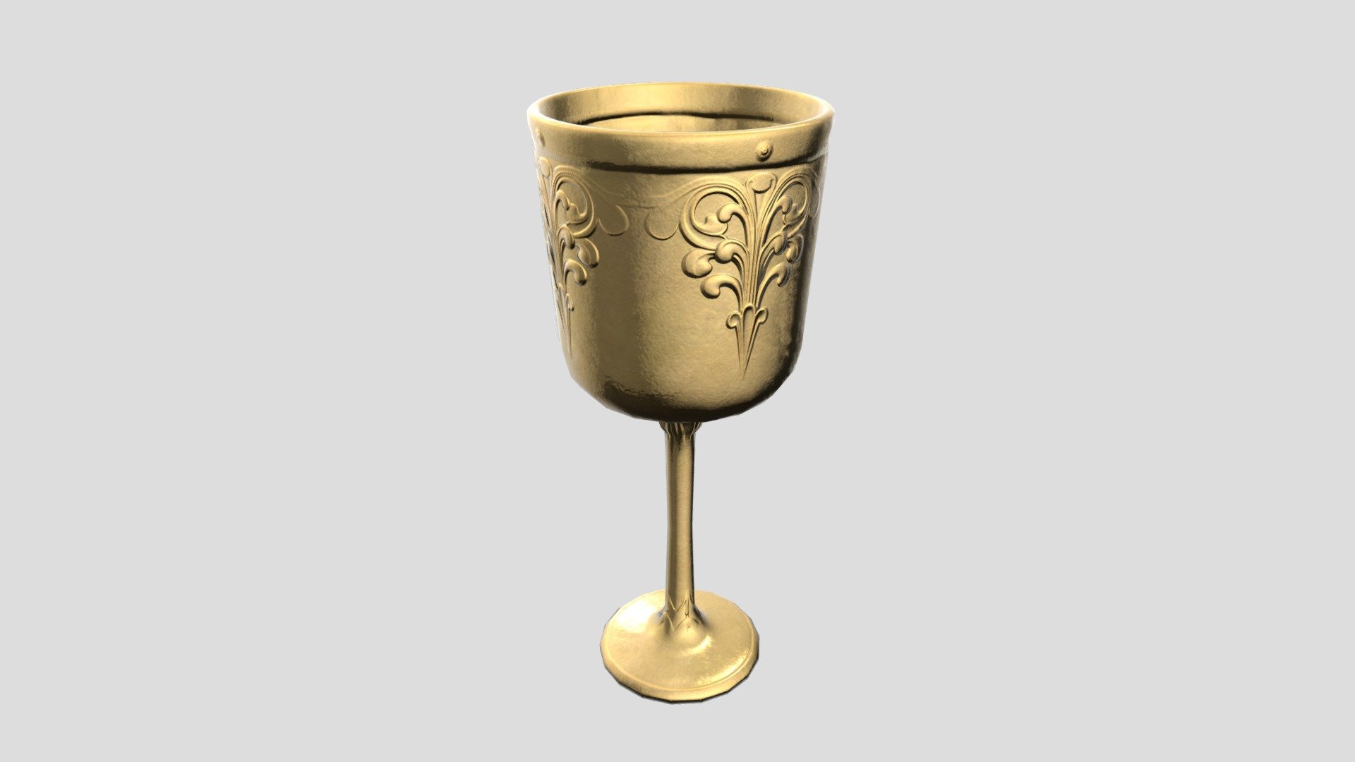 Goblet (Game Ready) - Download Free 3D model by unseeliefae [35a33e5 ...