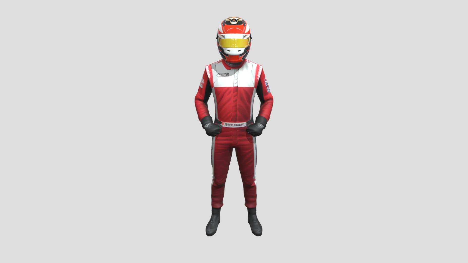 race driver standing - 3D model by bringmetheapex (@alfaspider97 ...