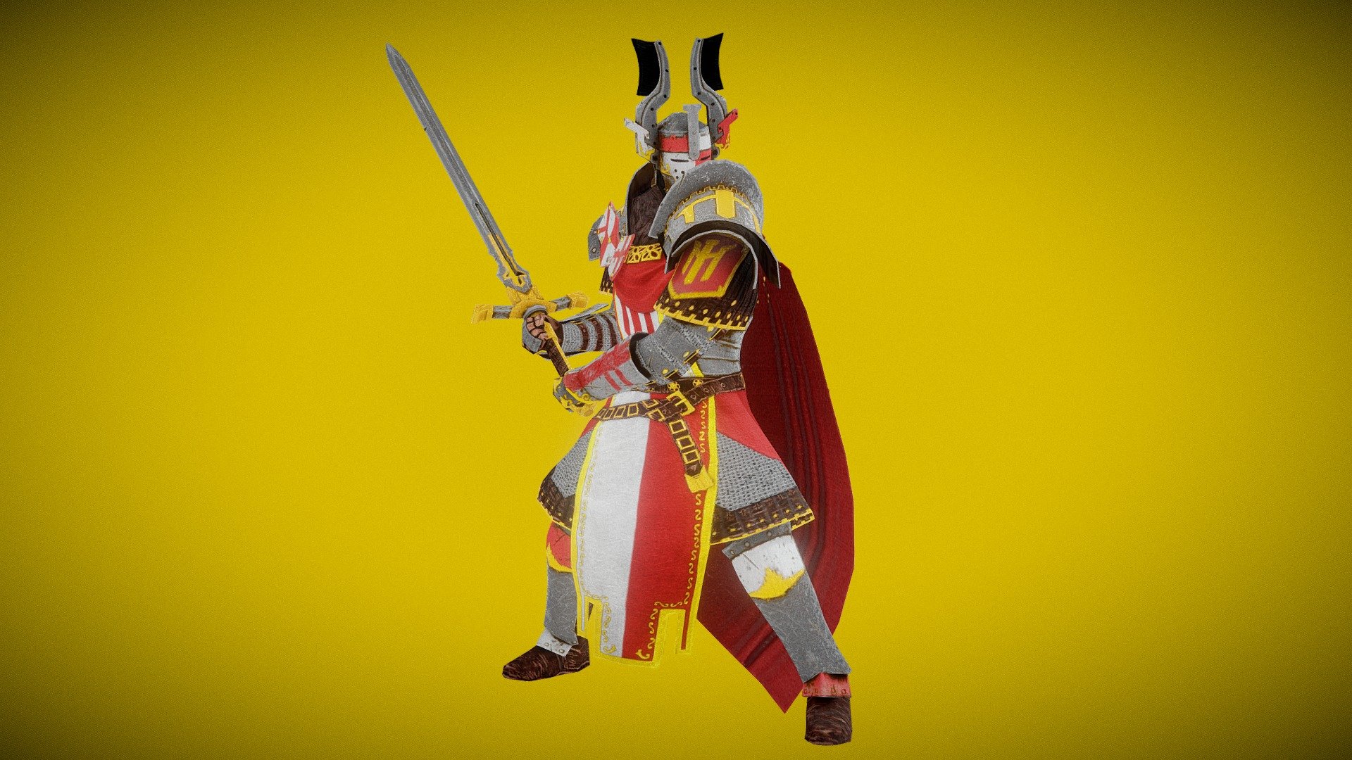 Spanish knight - Buy Royalty Free 3D model by Luna Studio (@StudioLuna ...