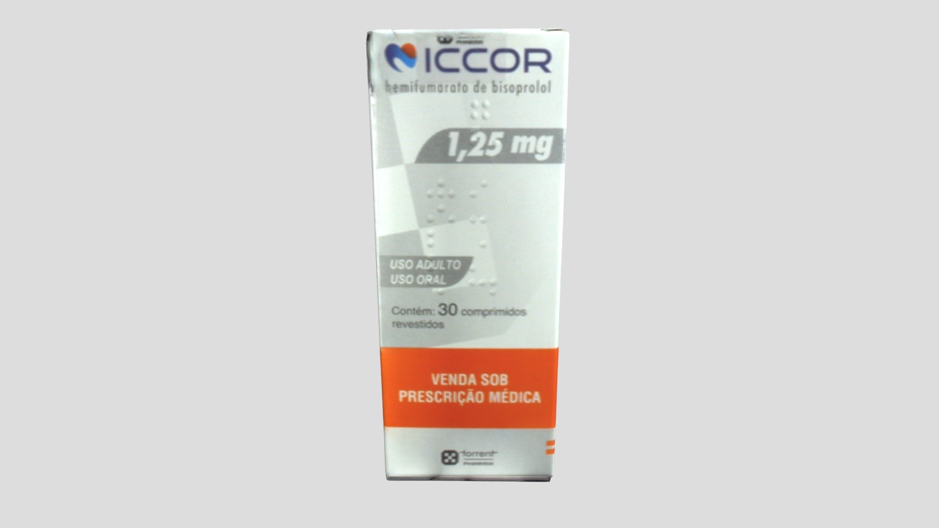 TORRENT - (A) Iccor 1,25mg 30 cp - 3D model by 42LabsCS [35aaab0 ...