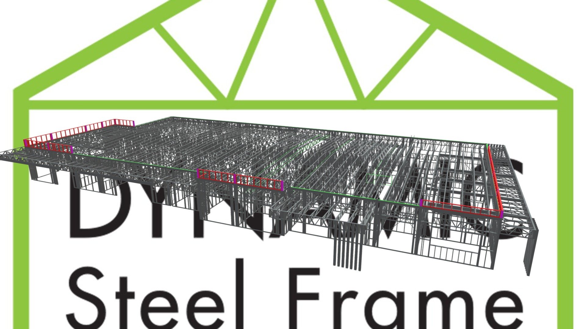 DSF2697 Greenvale Parapets Model - 3D model by Dynamic Steel Frame ...