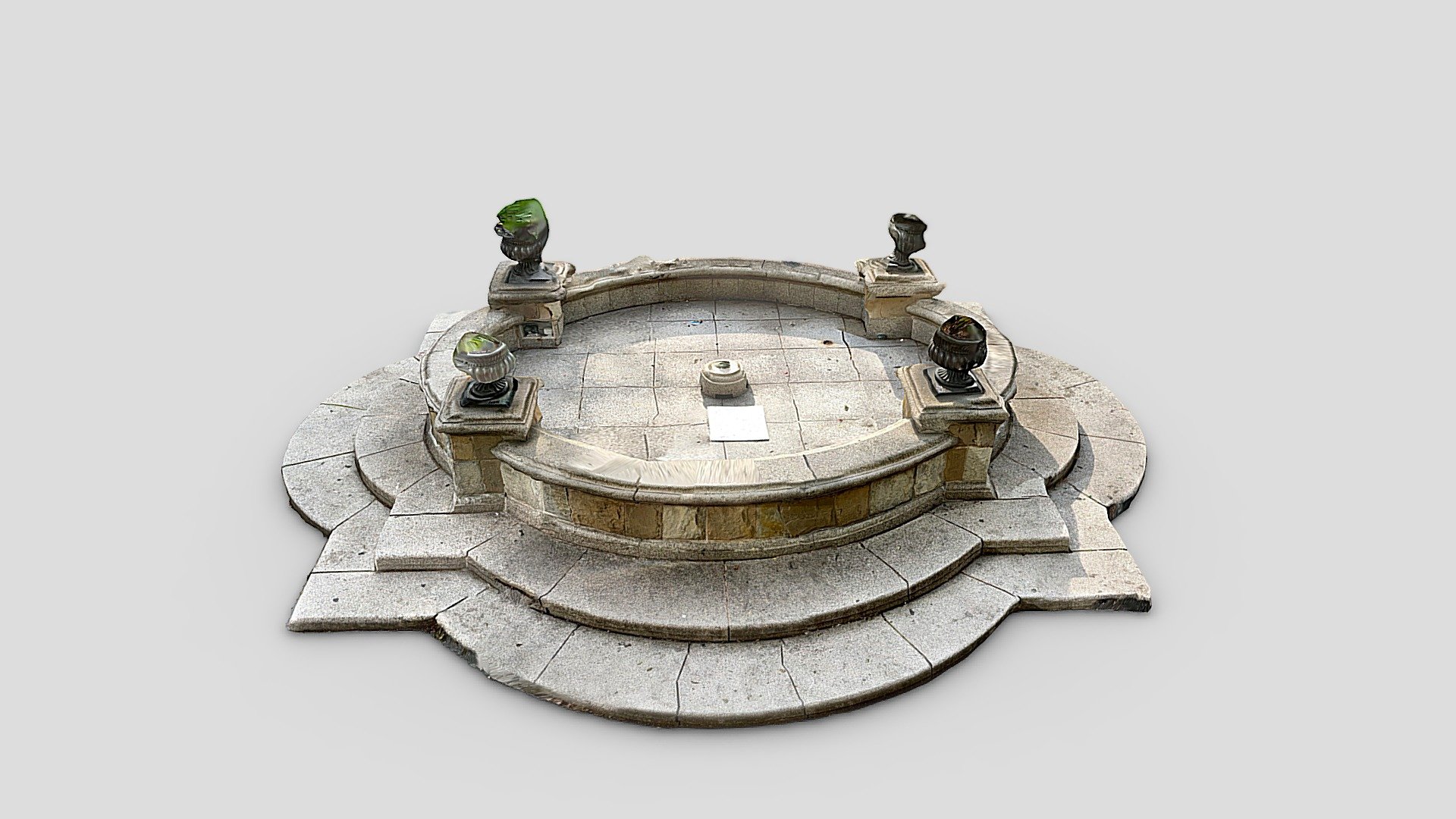 Day 173: Union Square Fountain - Download Free 3D model by alban ...