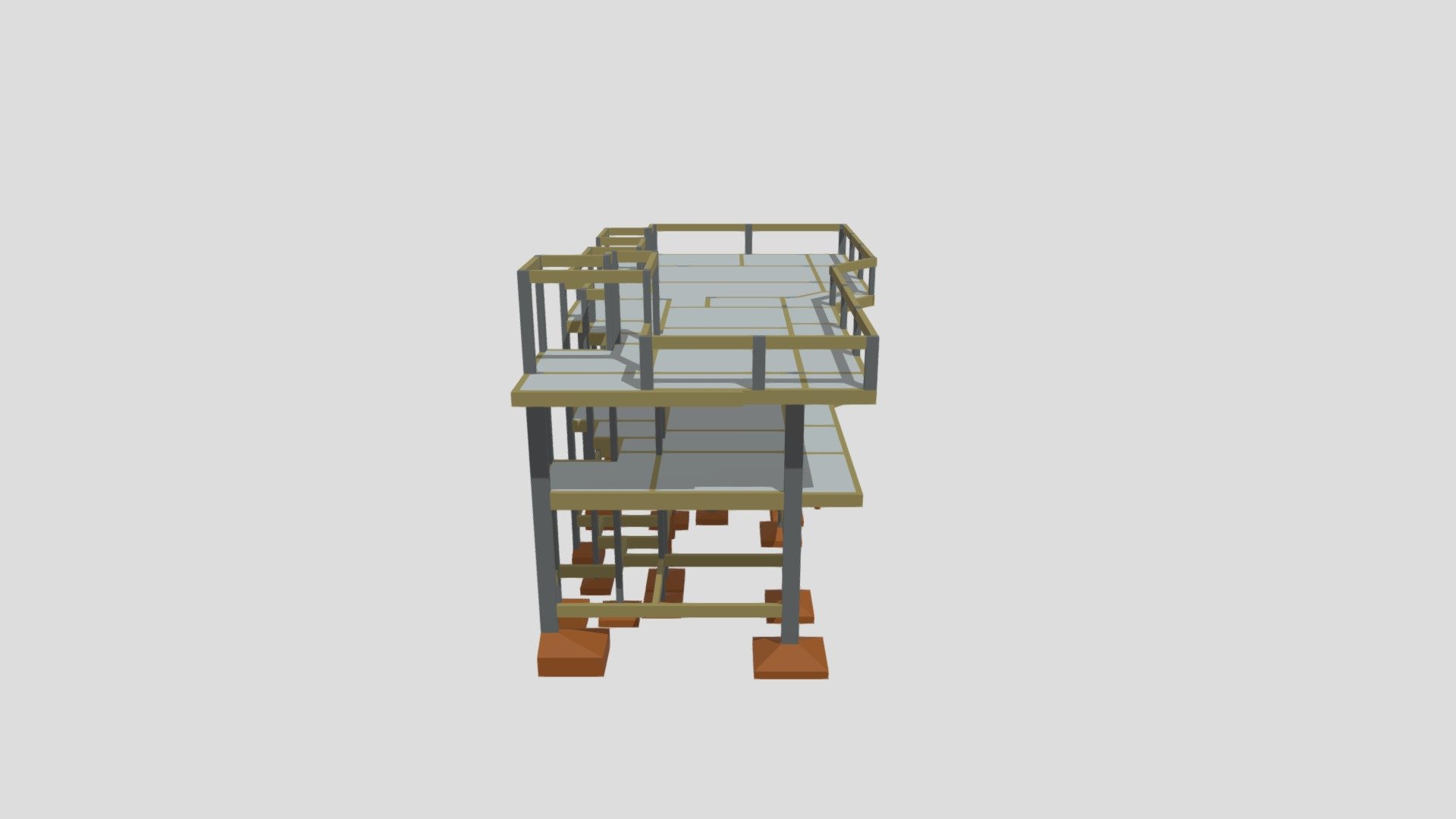 PROJETO ESTRUTURAL LEANDRO - 3D model by ricardo.bernardi [35b36ed ...