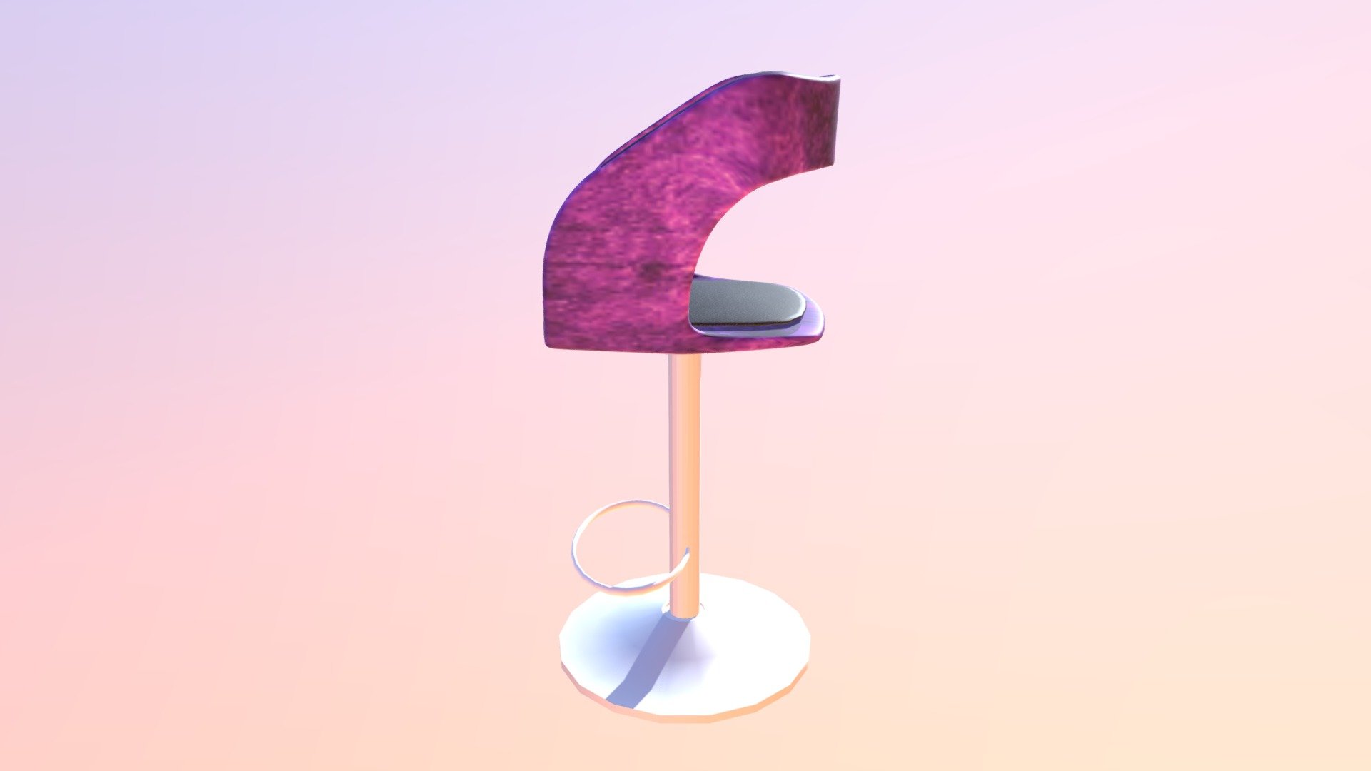 Bar Chair - 3D model by Klaris01 [35b648a] - Sketchfab