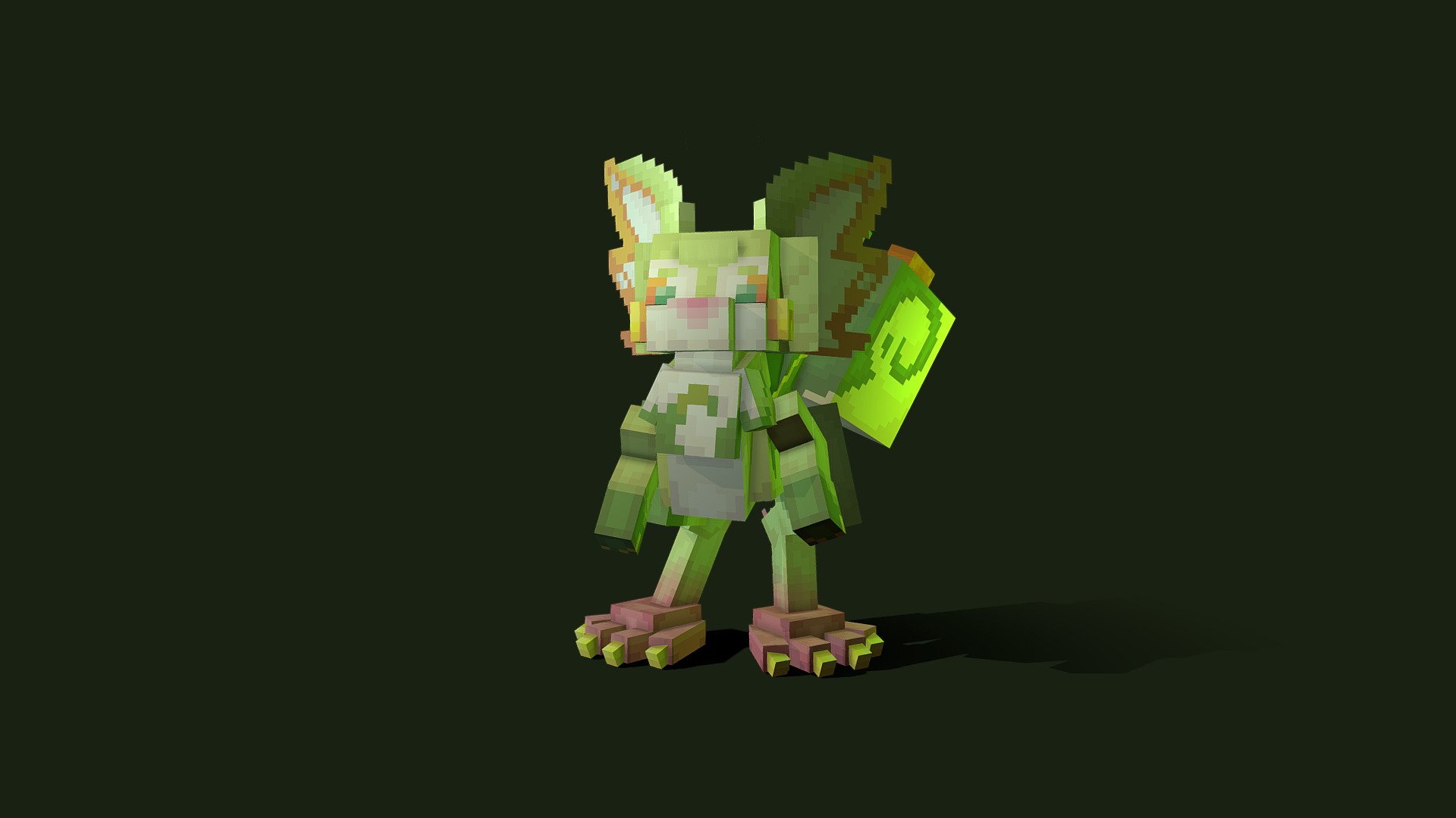 Minecraft - Yumkasaurus - 3D model by NIIWORK [35b6dda] - Sketchfab