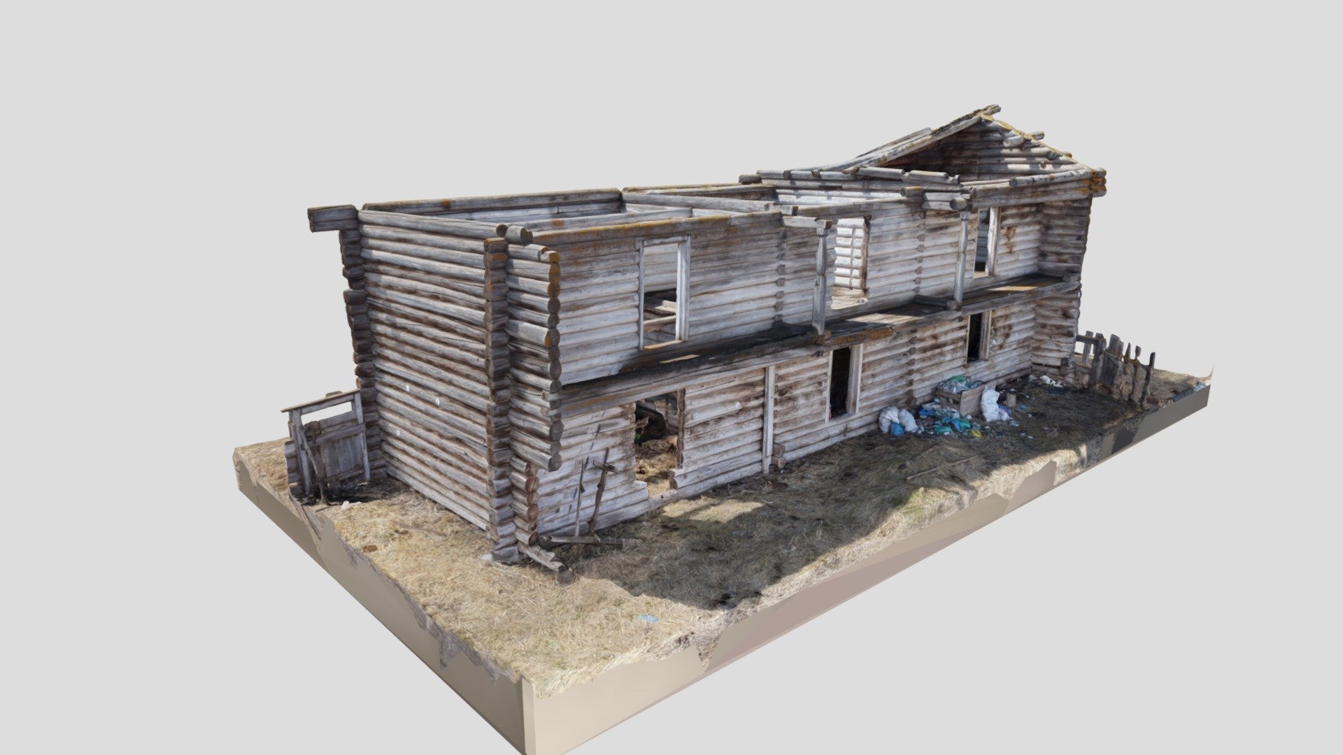 Barn - 3D model by geodezes [35b8897] - Sketchfab