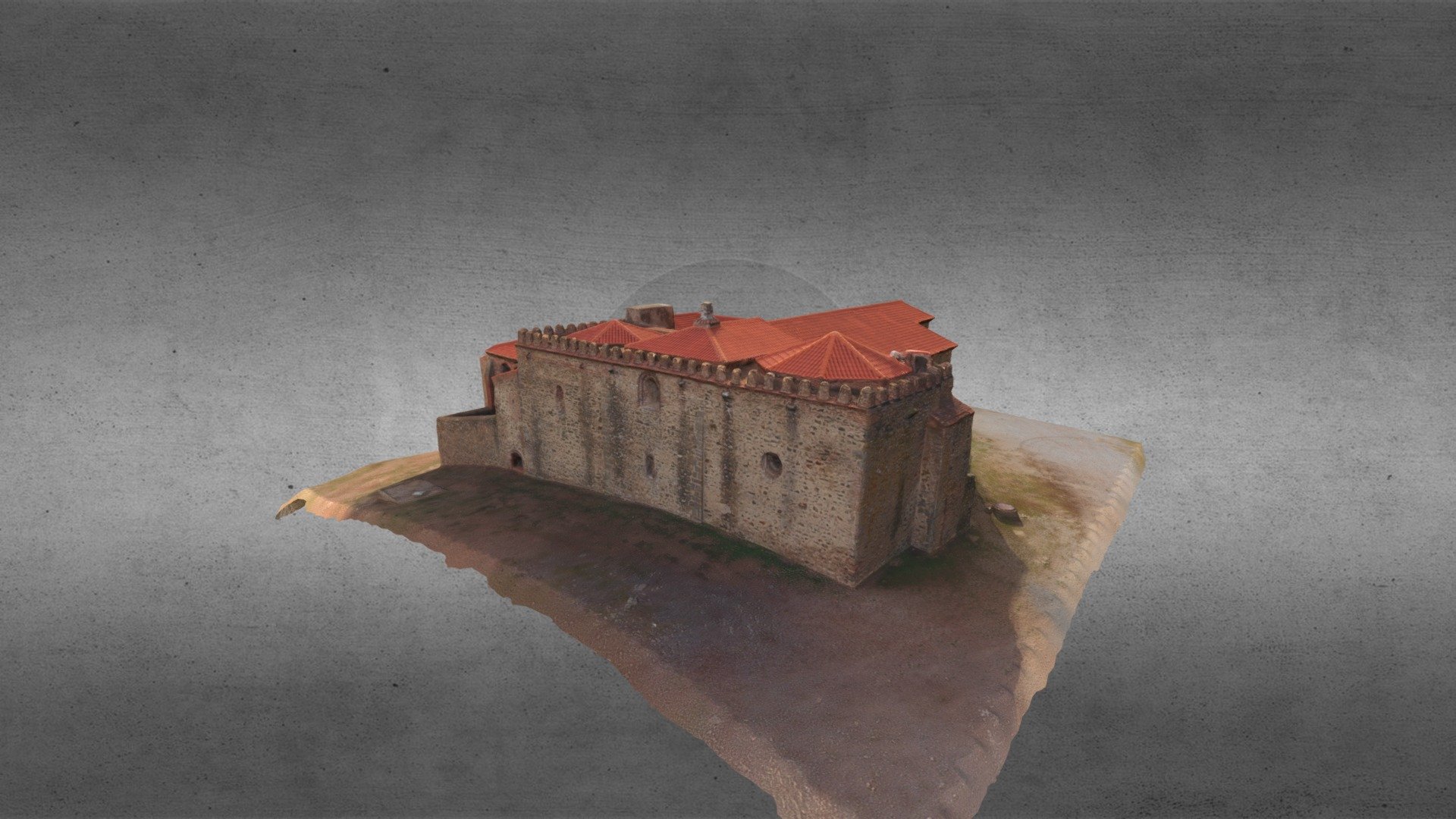 MONASTERIO TENTUDIA - 3D model by Marga de Alba (@malba) [35b8aa5 ...