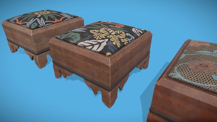 Stool 3D models - Sketchfab