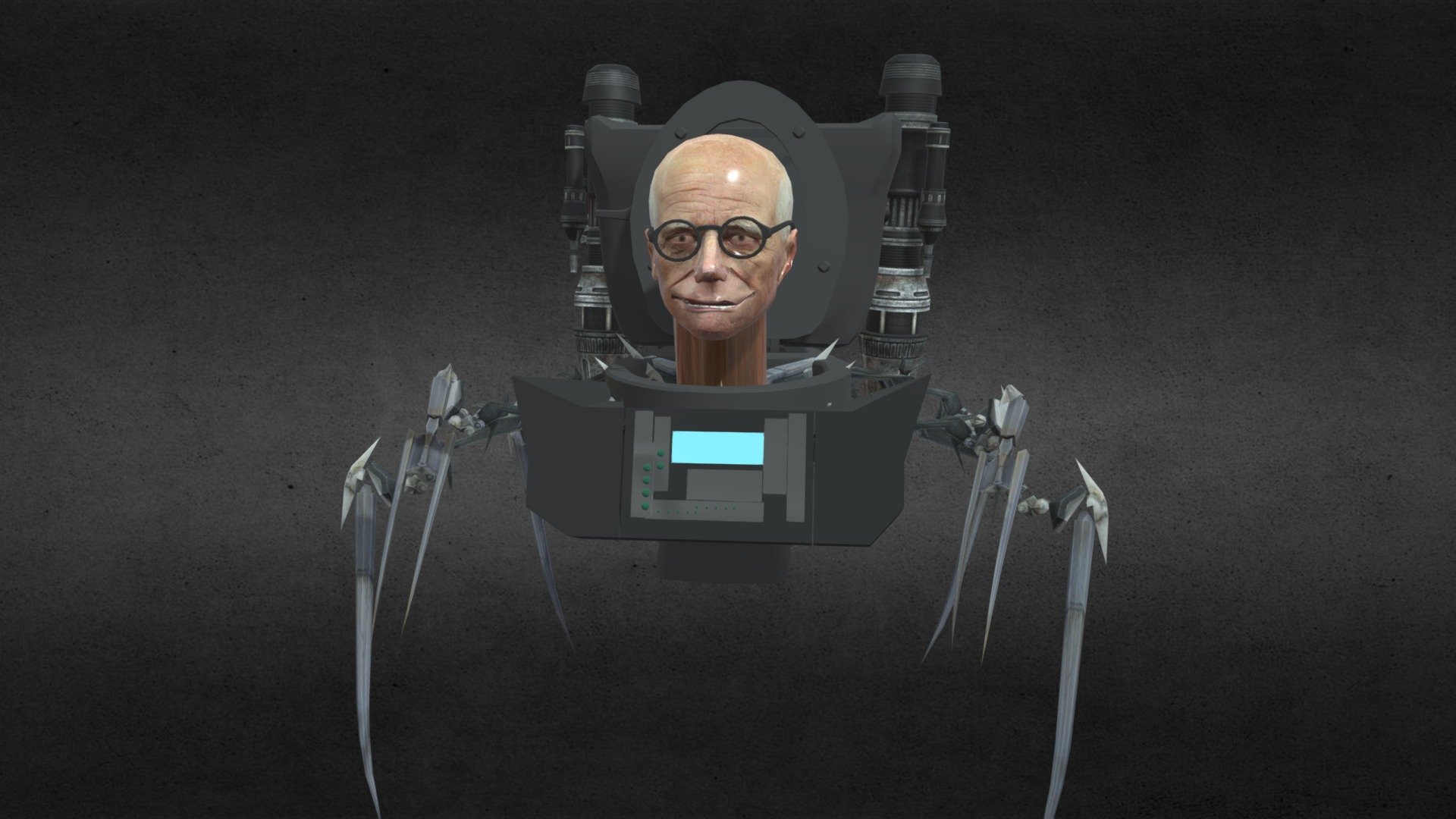 Real Scientist Toilet - Download Free 3D model by The leader (second ...
