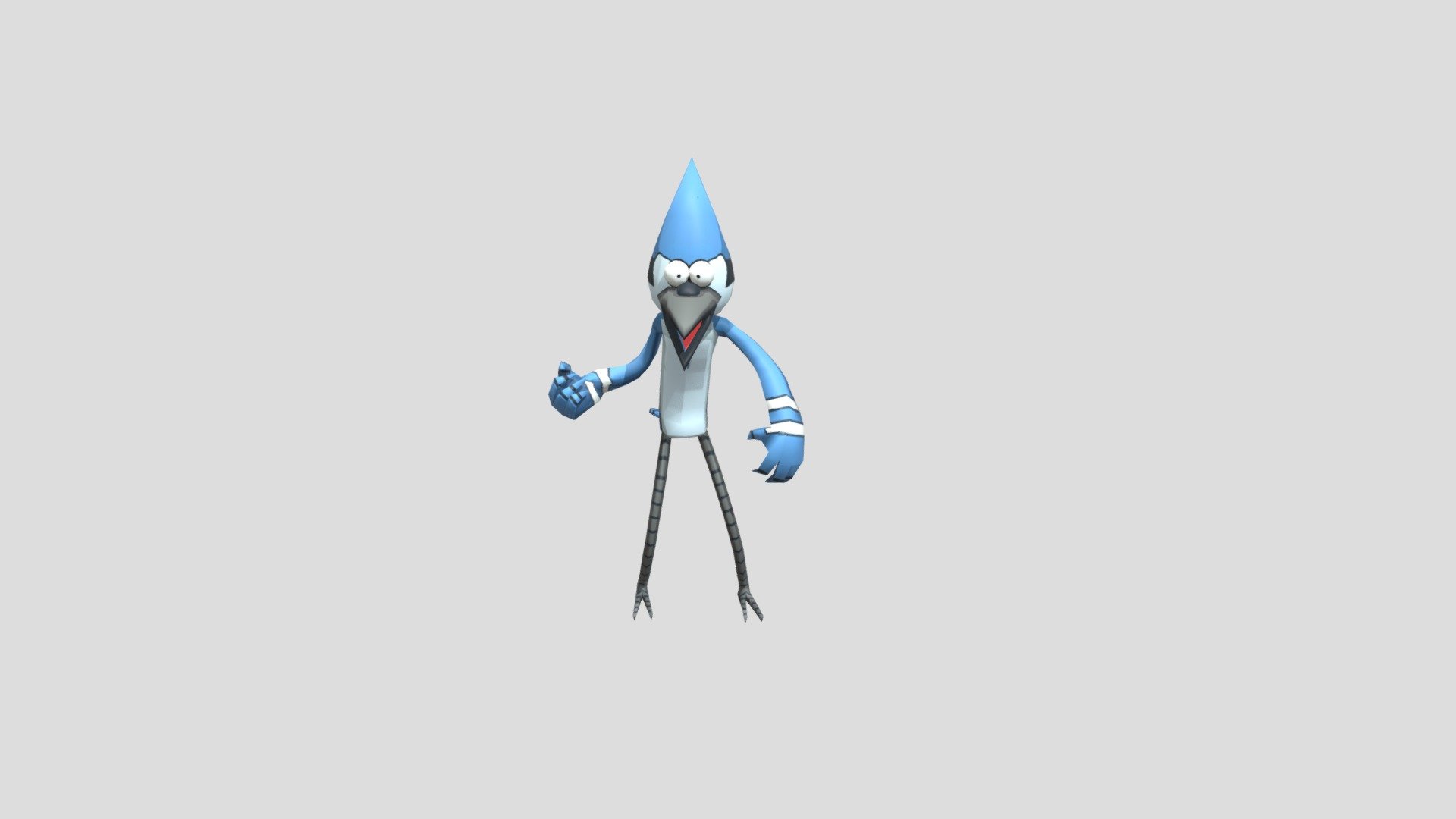 Mordecai Reg - Download Free 3D model by RED ANGRY BIRDS (@ab6640473 ...