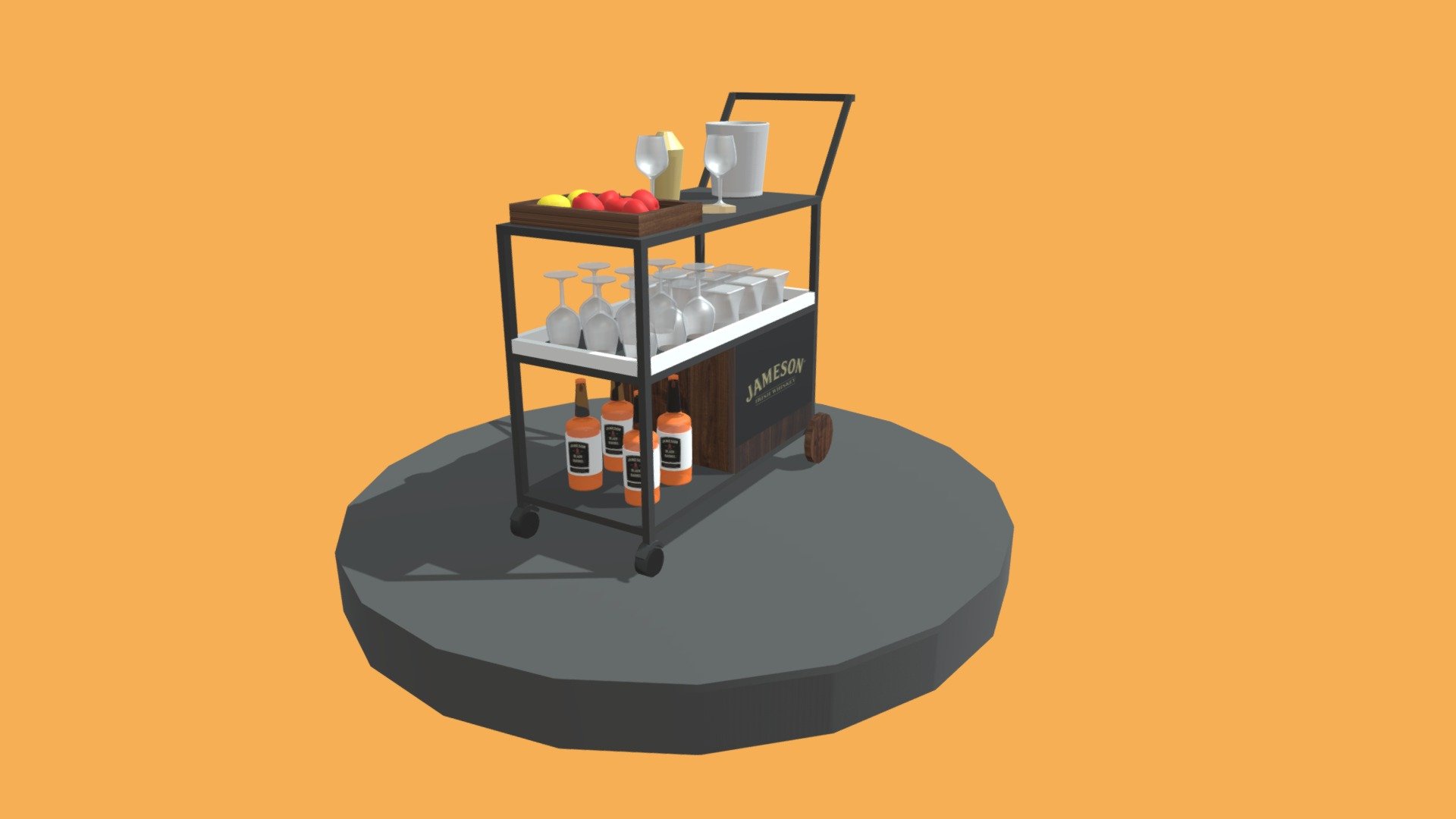 Trolley Design1 - Download Free 3D model by Garren3D [35bcc90] - Sketchfab