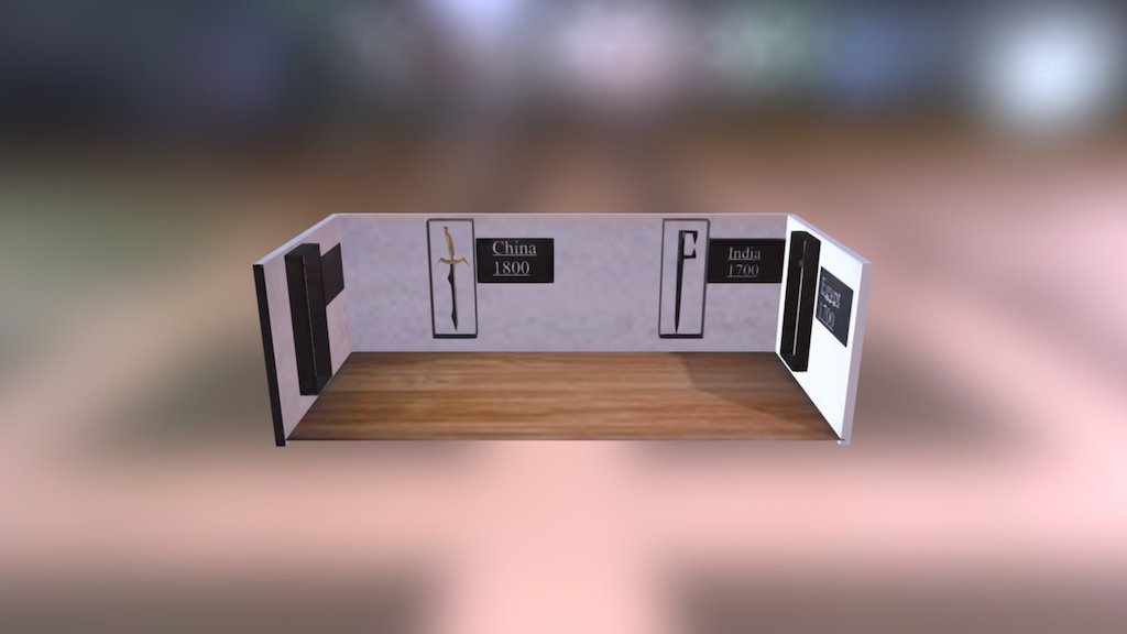 Sword Exhibition Room - 3D model by Digvijay Ajagekar (@digvi27 ...