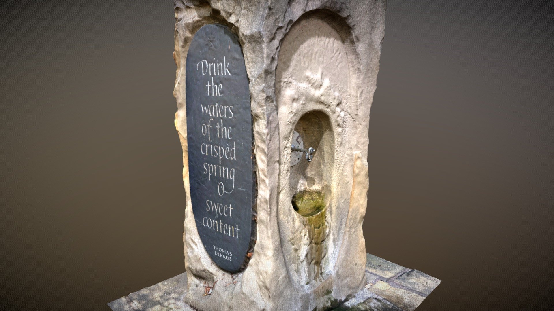 The Leamington Spa public spring water pump - Buy Royalty Free 3D model ...