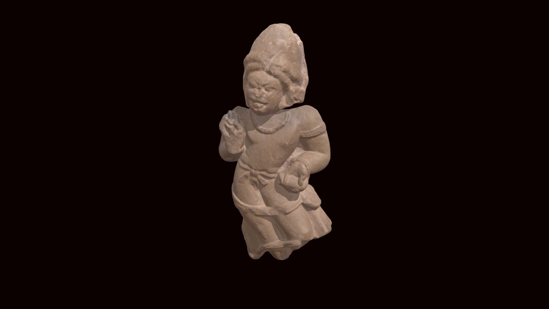 Pingala Head and Body (VCU_3D_8045and8046) - 3D model by Virtual ...