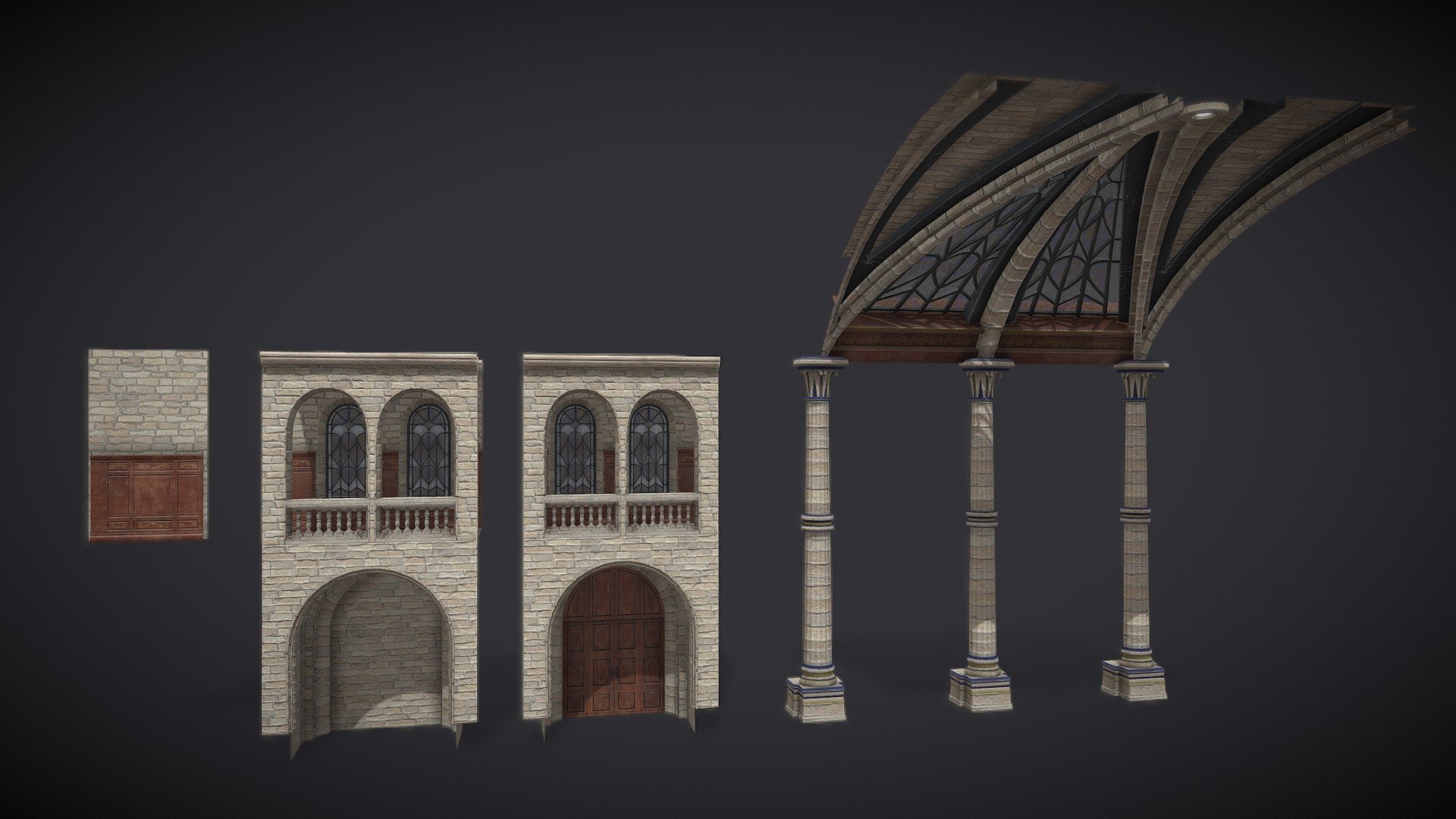 Museum Of Natural History | Modular Walls - Buy Royalty Free 3D model ...