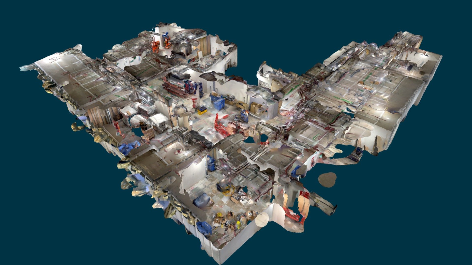 Powlo’s wobbly walkaround (with ceilings) - 3D model by powlo [35c1ca9 ...
