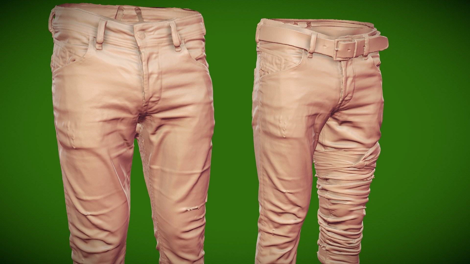 Man - Jeans (3D scan) - Buy Royalty Free 3D model by Seattle 3D Studio ...
