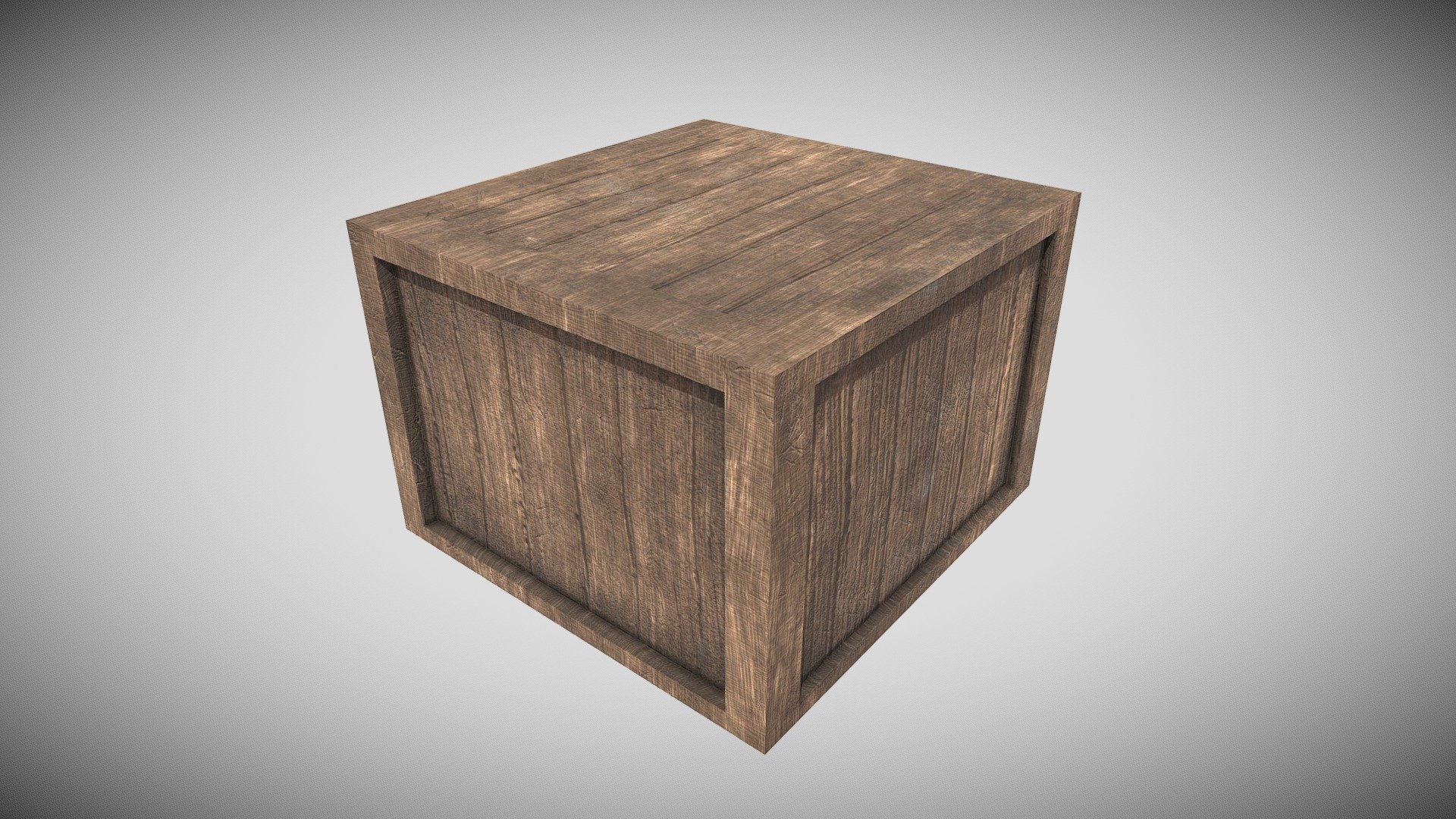 Wooden Box (Group Project Set) - 3D model by robthenewb [35c23de ...