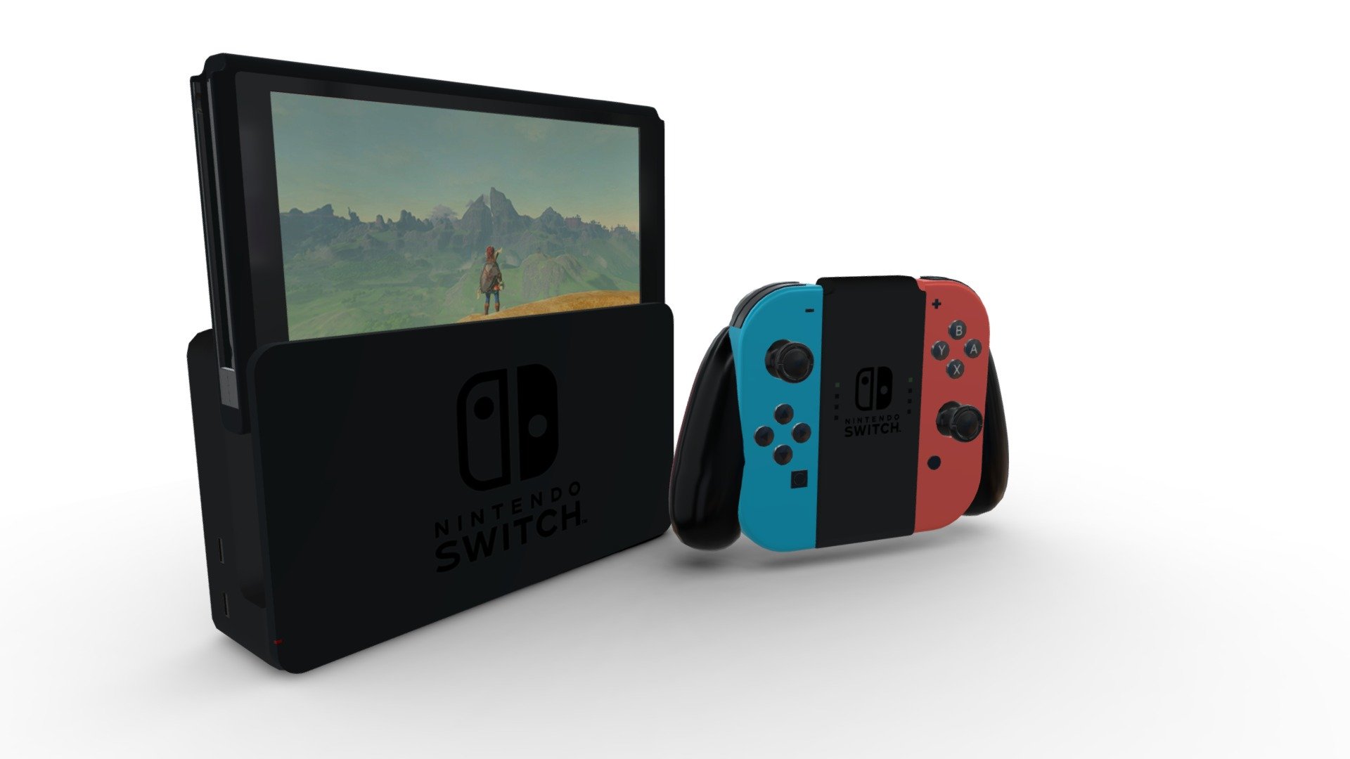 Nintendo Switch - 3D model by 3D Tech Design (@3dtechdesign) [35c3da1 ...